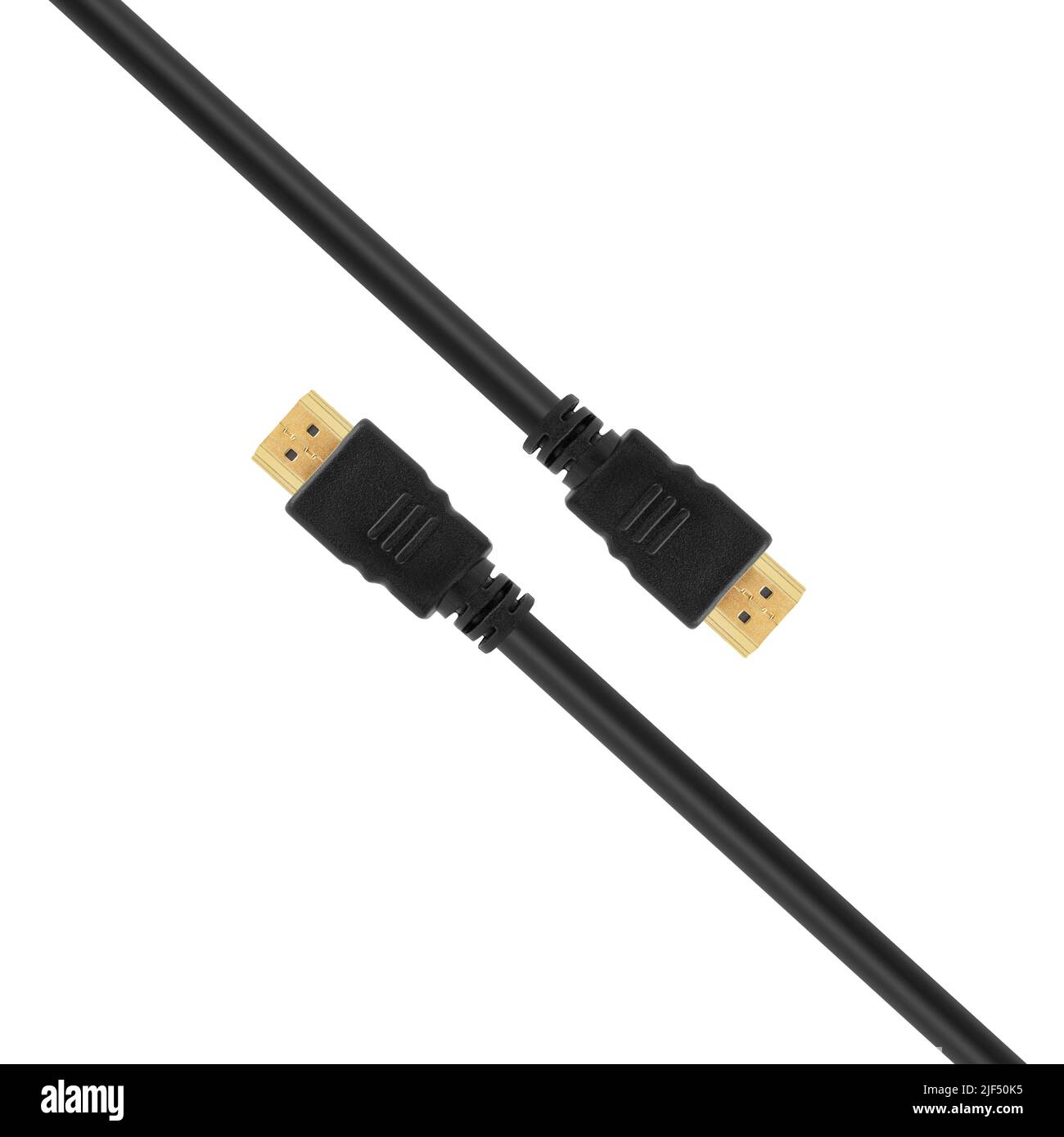 Hdmi cable detail Cut Out Stock Images & Pictures - Alamy