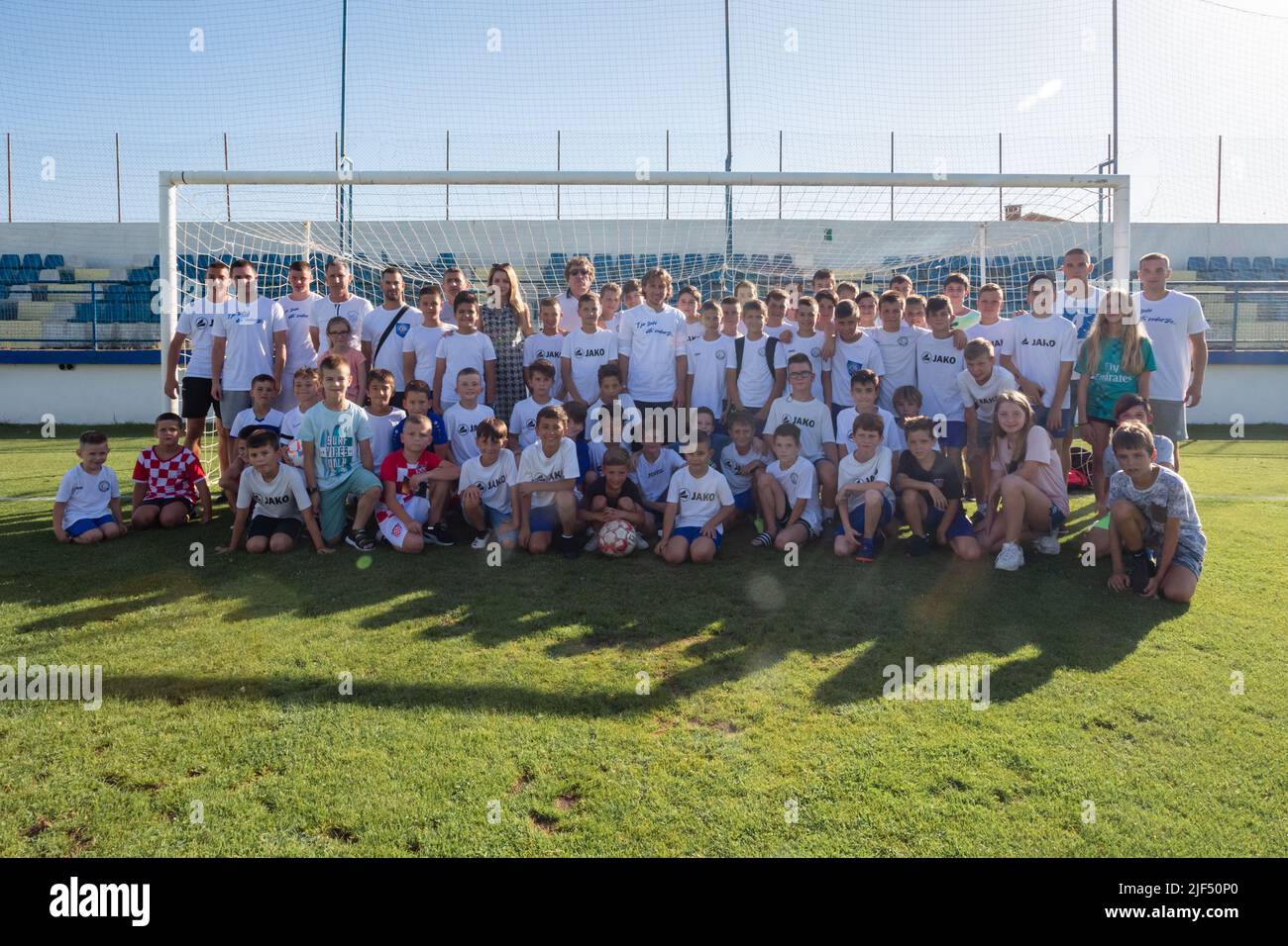 Real madrid stadium children hi-res stock photography and images - Alamy