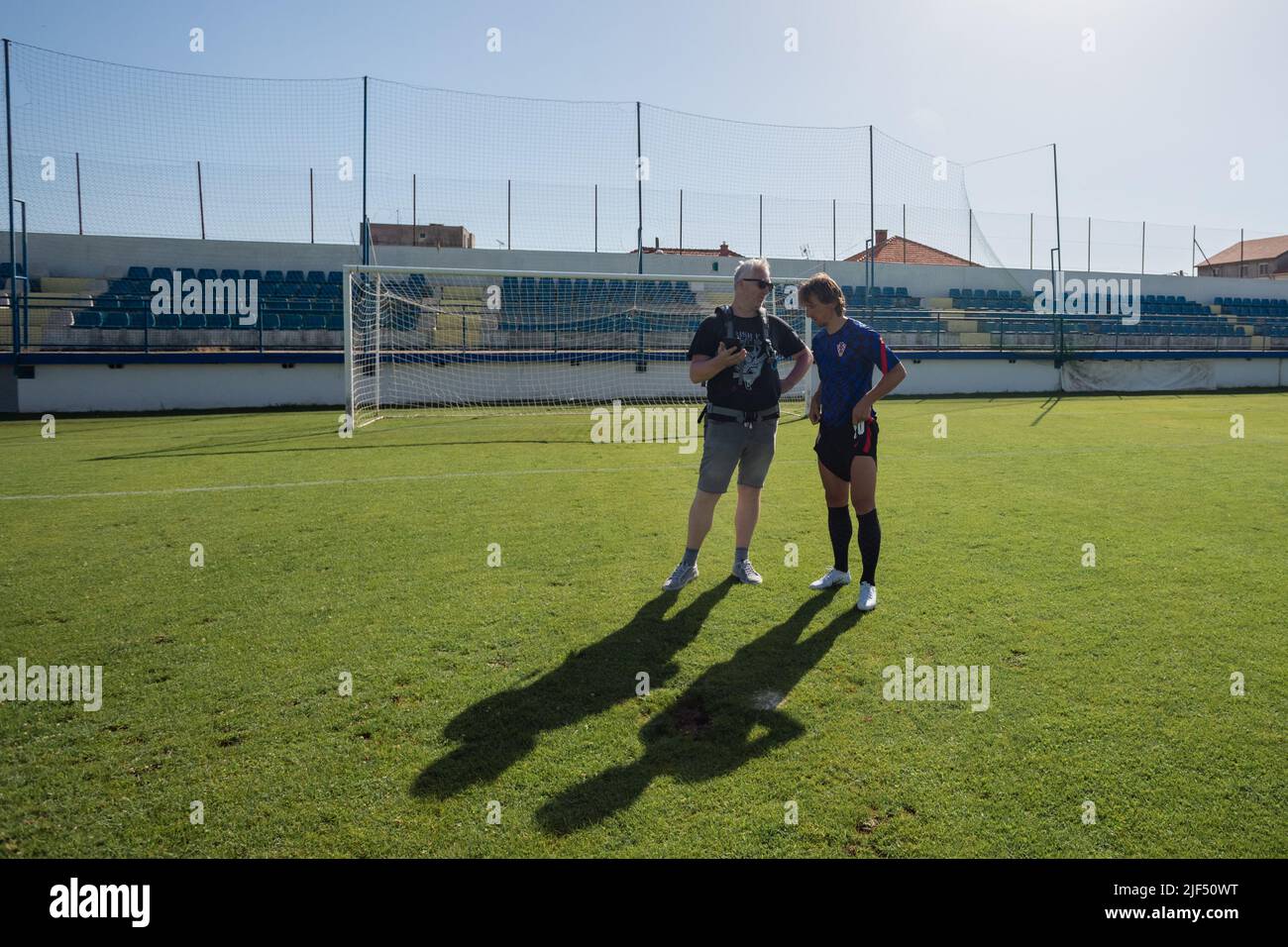 Real madrid stadium children hi-res stock photography and images - Alamy
