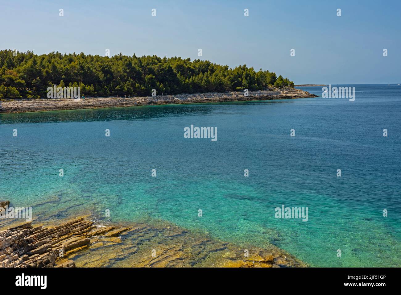 landscape in the Kamenjak national park in Croatia Stock Photo - Alamy