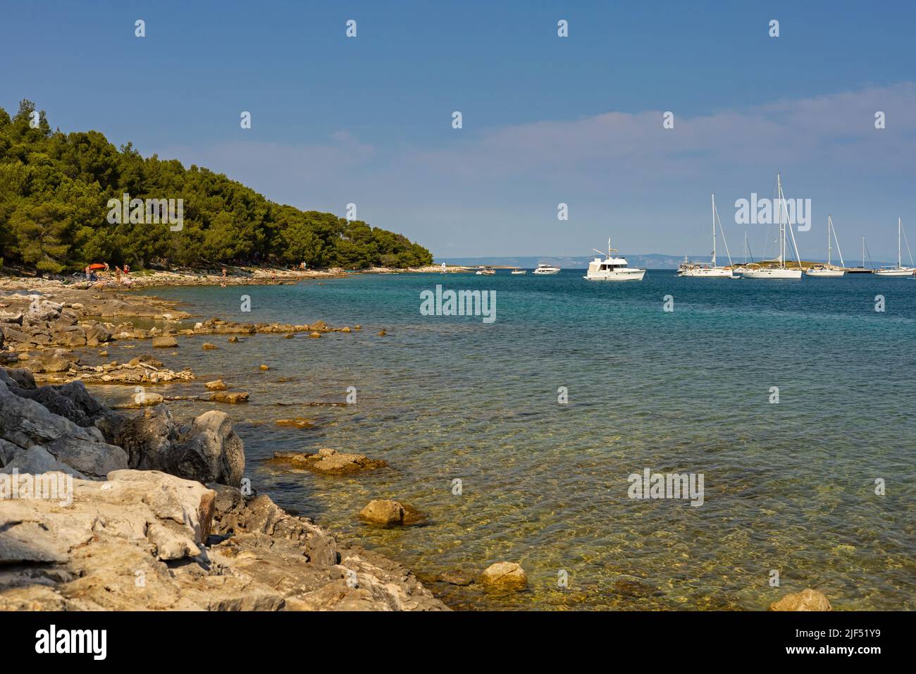 landscape in the Kamenjak national park in Croatia Stock Photo - Alamy