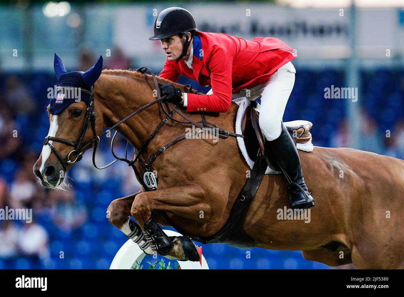 Aachen, Germany. 29th June, 2022. Equestrian sport/jumping: CHIO, Prize ...