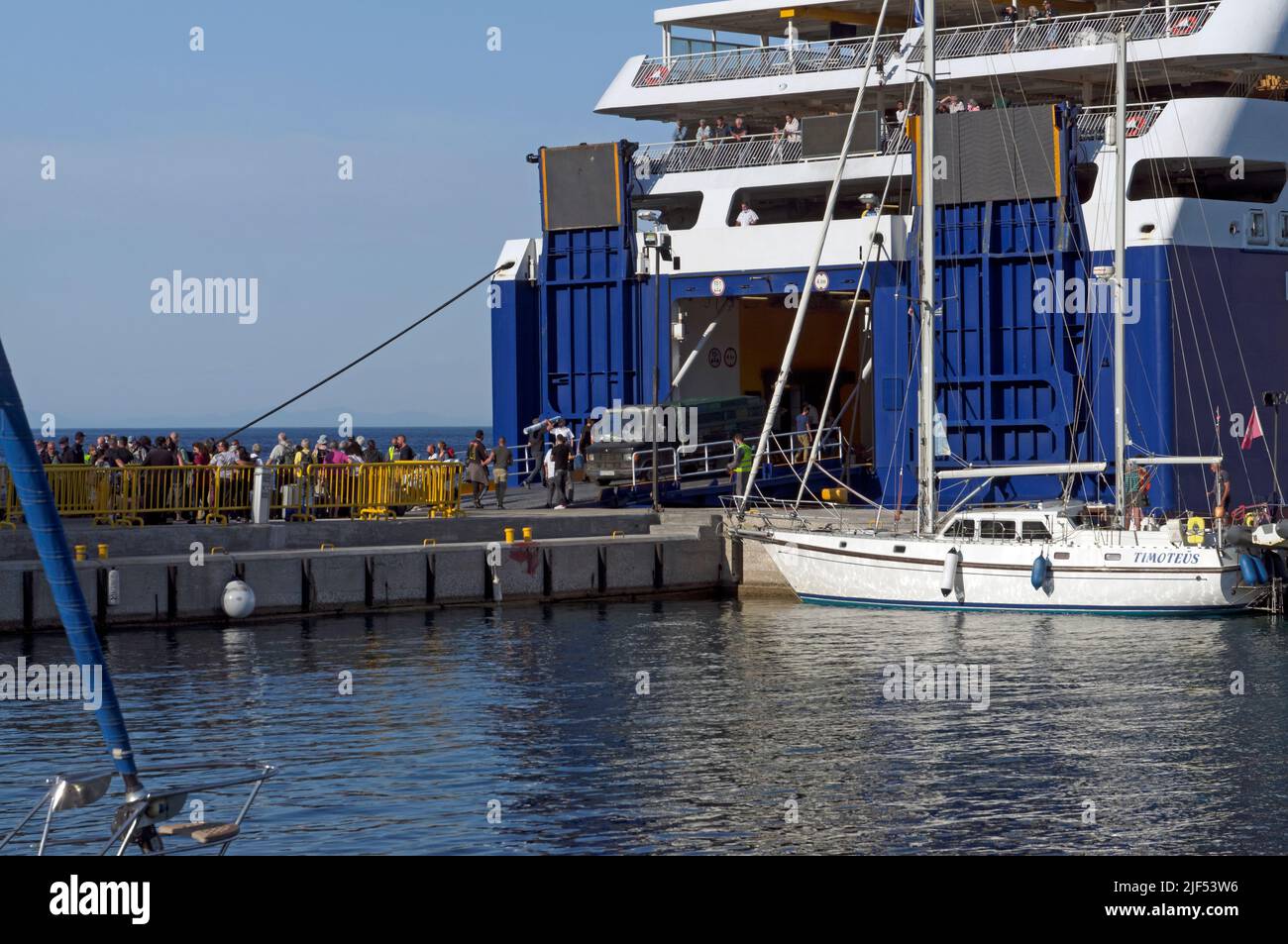 Blue star patmos hi-res stock photography and images - Alamy