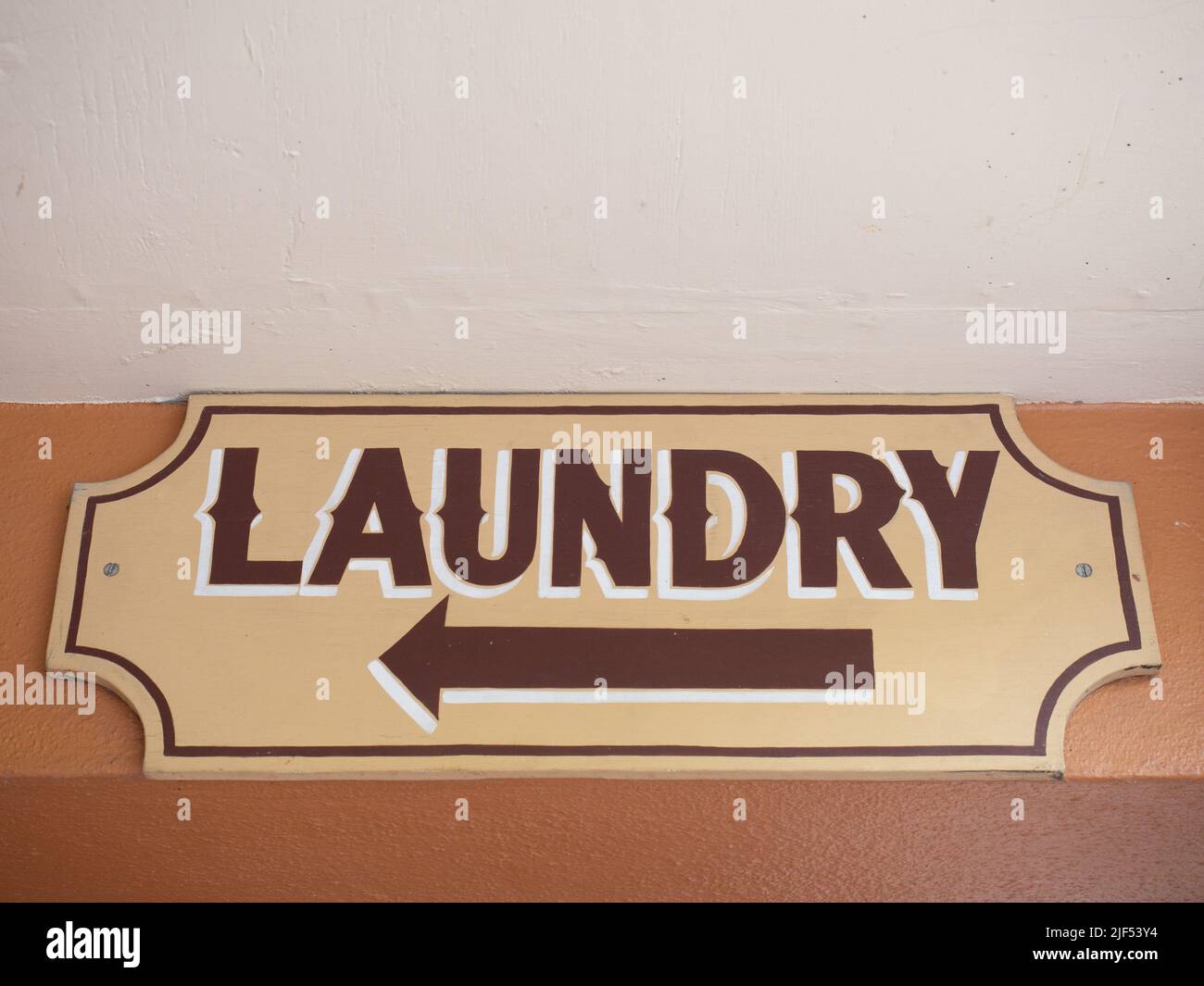 Laundry sign hi-res stock photography and images - Alamy