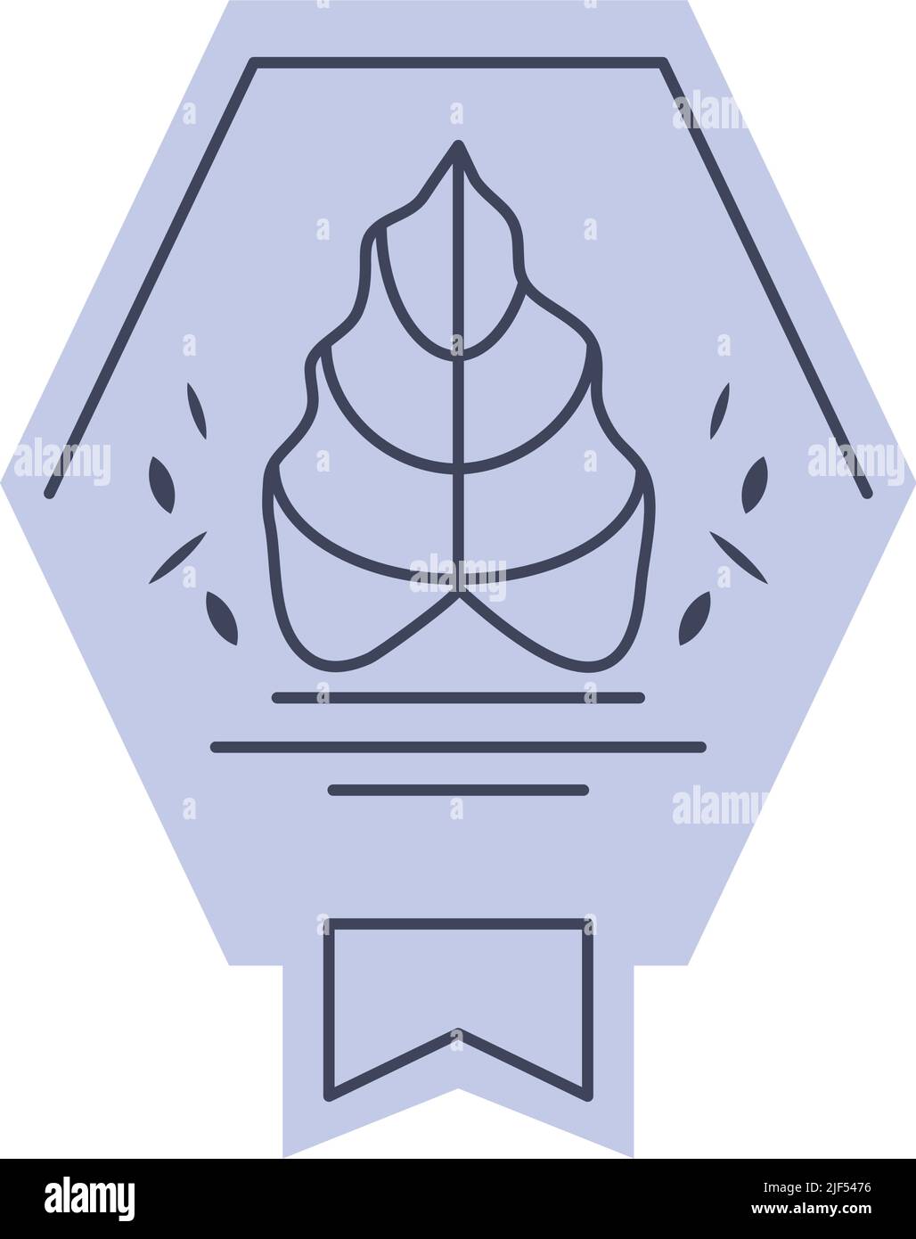 floral leaf stamp Stock Vector Image & Art - Alamy