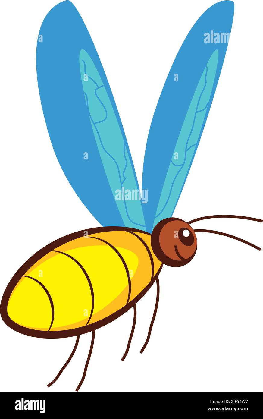cute bee insect Stock Vector Image & Art - Alamy