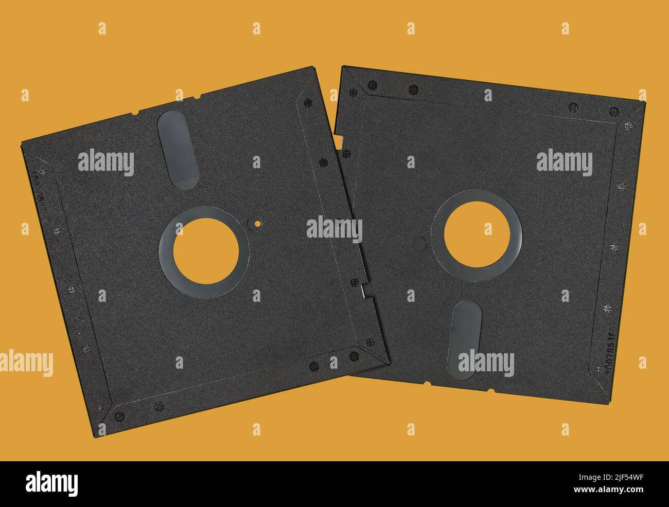 Vintage Floppy Disk 5.25 inch. Retro storage technology isolated on ...