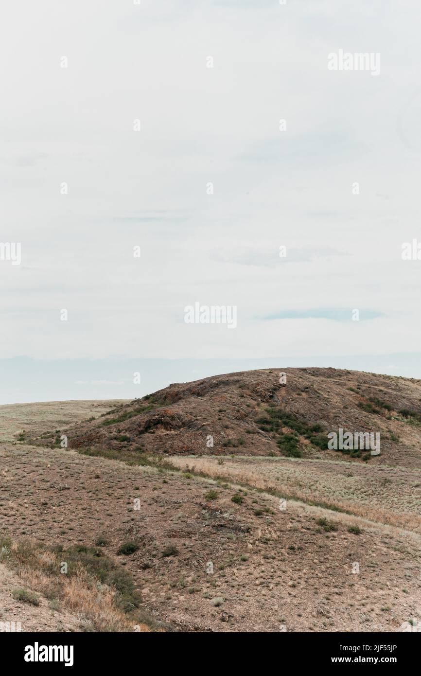 Rocky formation in step in daylight in summer Stock Photo - Alamy