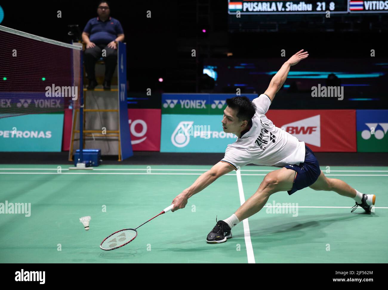 Kuala Lumpur, Malaysia. 29th June, 2022. Zhao Jun Peng of China ...