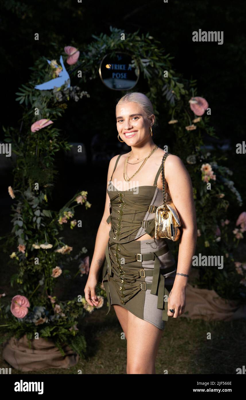 EDITORIAL USE ONLY Tiger Lilly Taylor attends the first Grey Goose ...