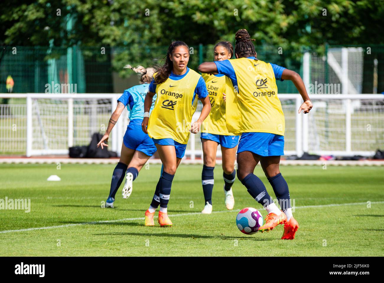 June 29, 2022, Rome, France: Selma Bacha of France during the training ...