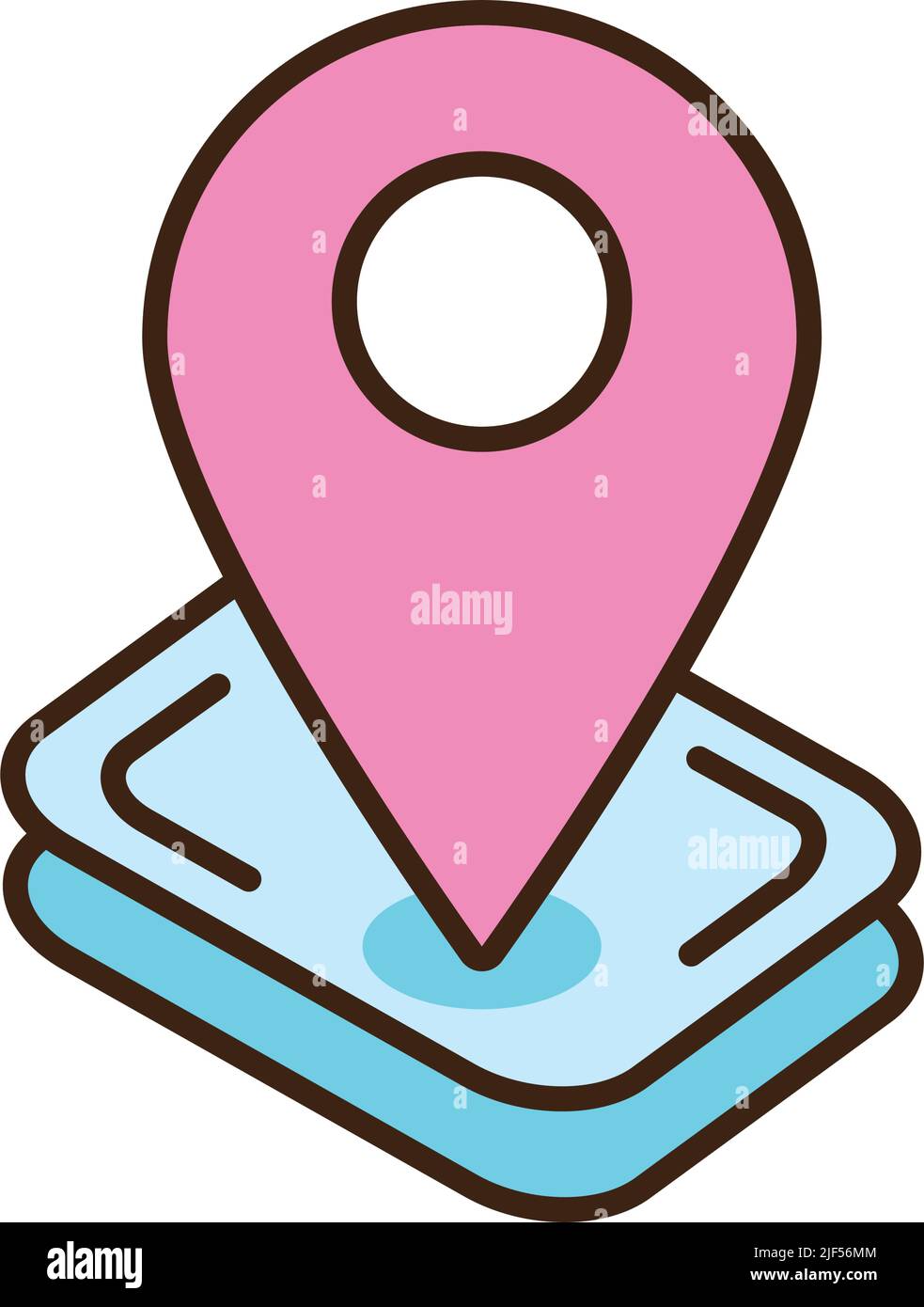 location pointer icon Stock Vector Image & Art - Alamy
