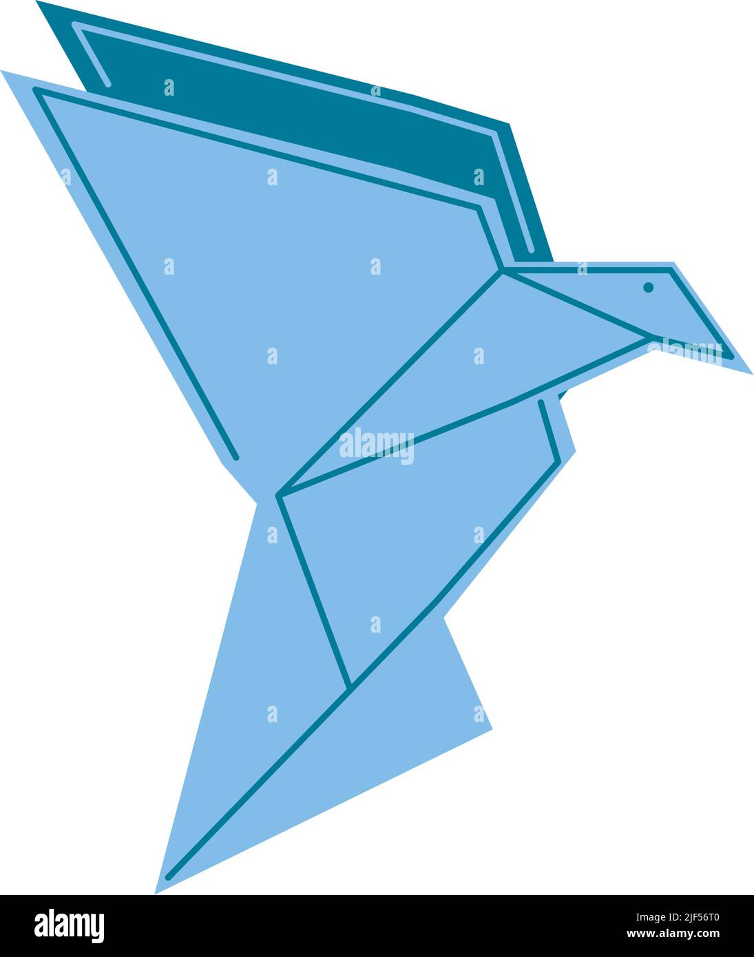 pigeon origami paper Stock Vector Image & Art - Alamy