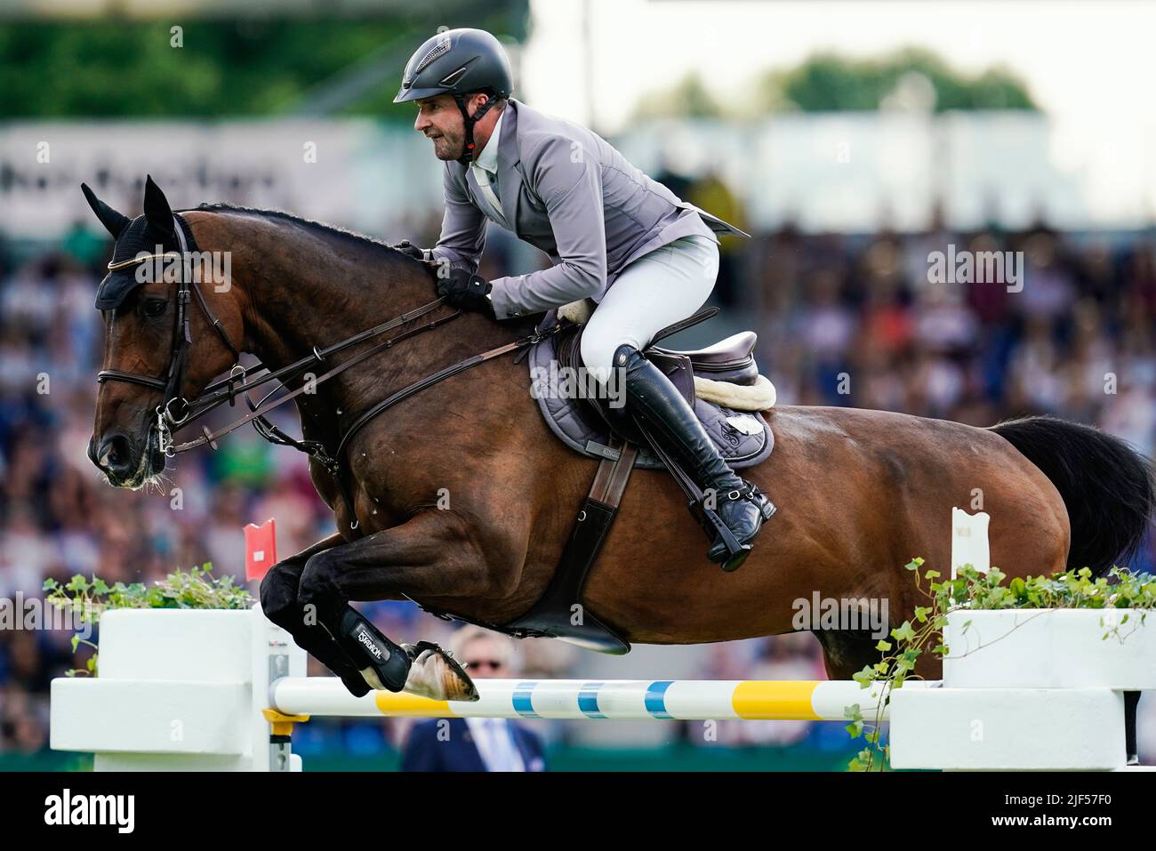 Aachen, Germany. 29th June, 2022. Equestrian sport/jumping: CHIO, Prize ...