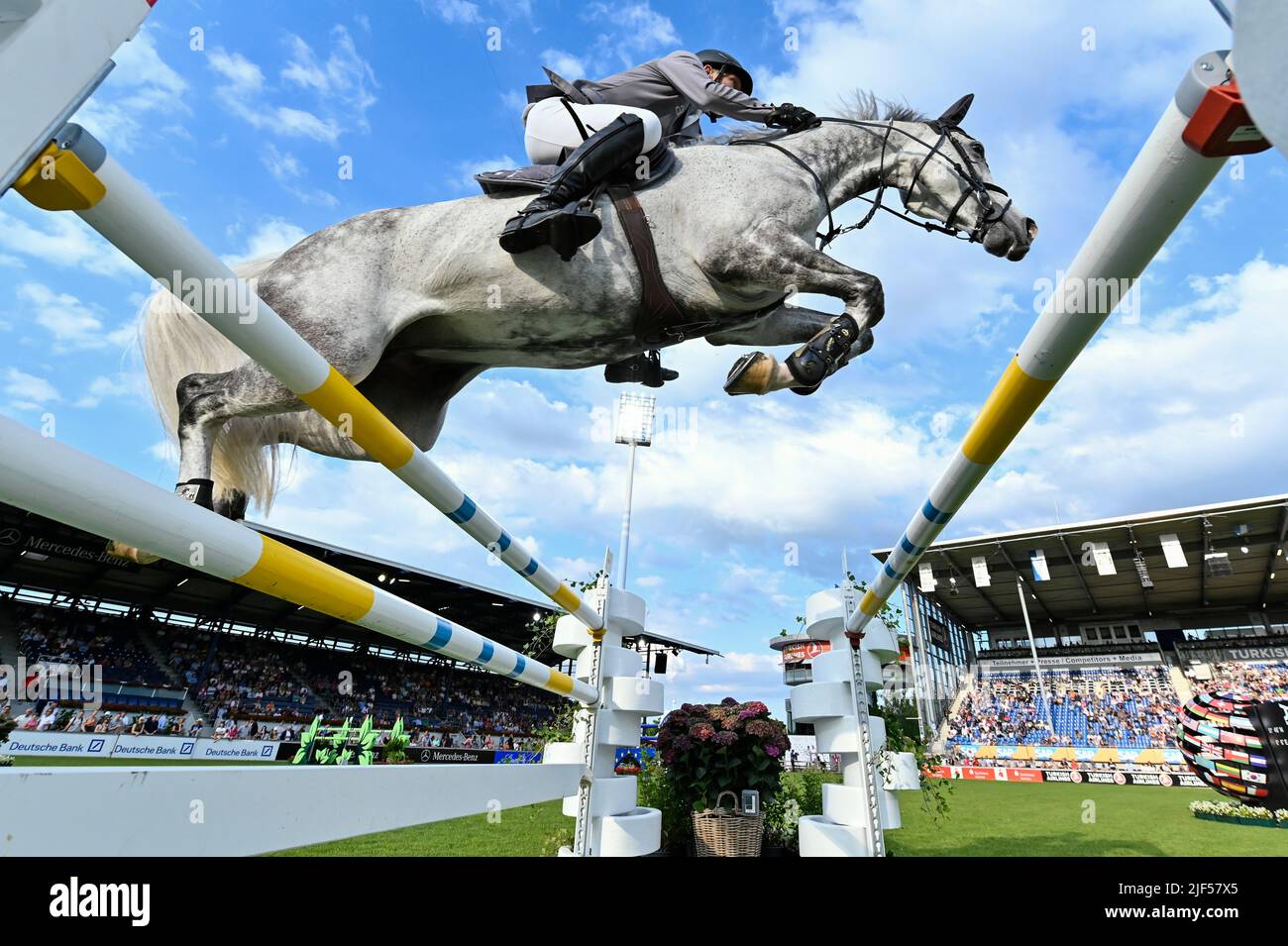 Aachen, Germany. 29th June, 2022. Equestrian sport/jumping: CHIO, Prize ...