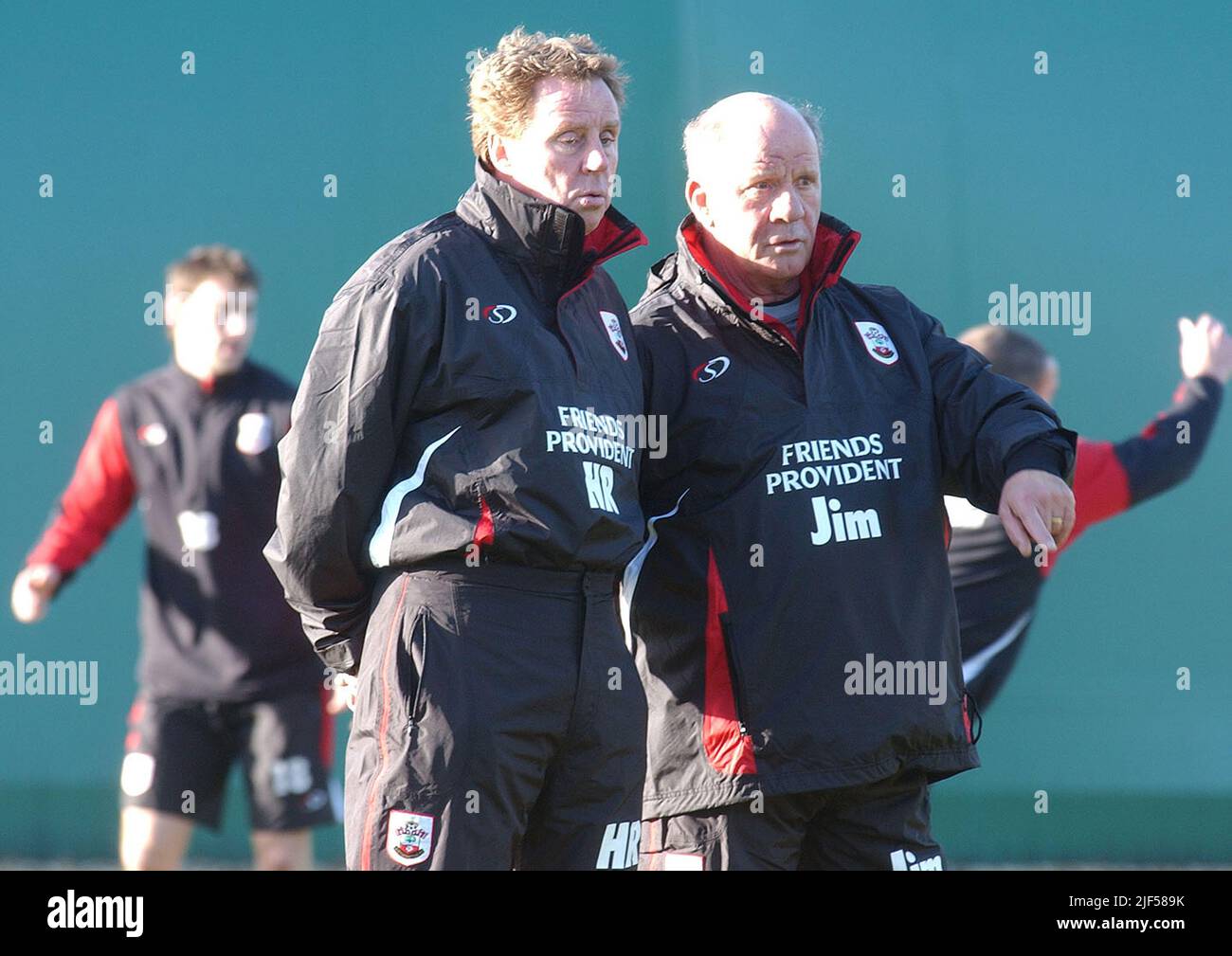 Southampton Training Ground, 23/12/04 Jim Smith joins Harry Redknapp ...