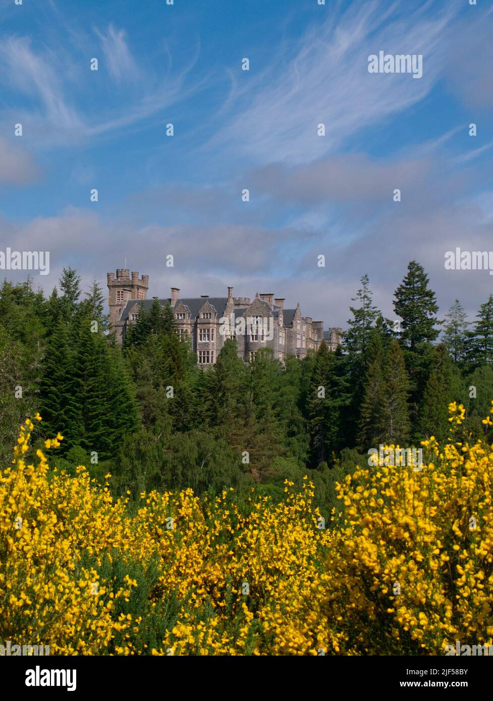 Carbisdale Castle, Culrain, Sutherland Stock Photo - Alamy