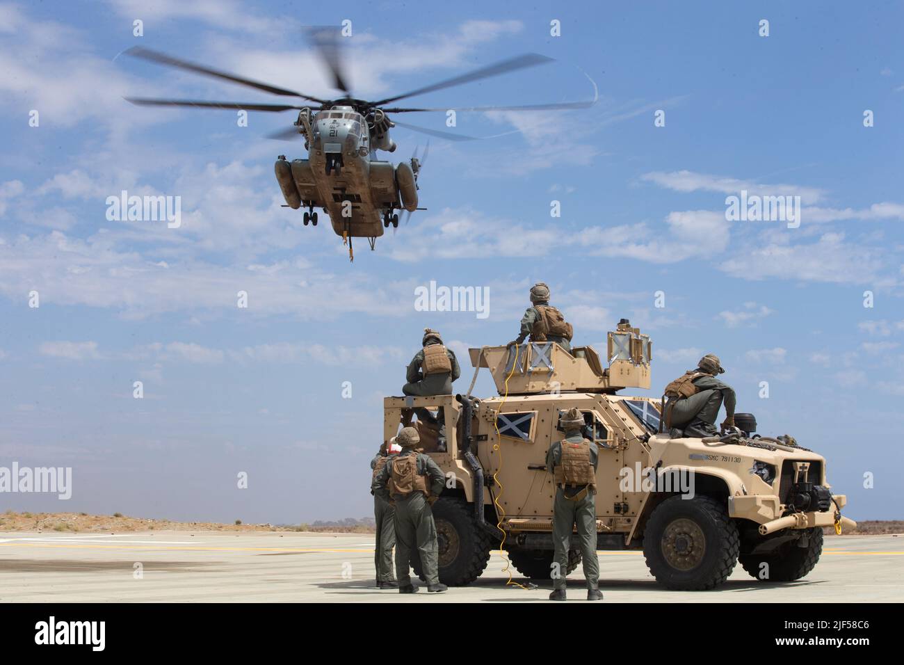 U.S. Marines with Combat Logistics Battalion 13, 13th Marine ...