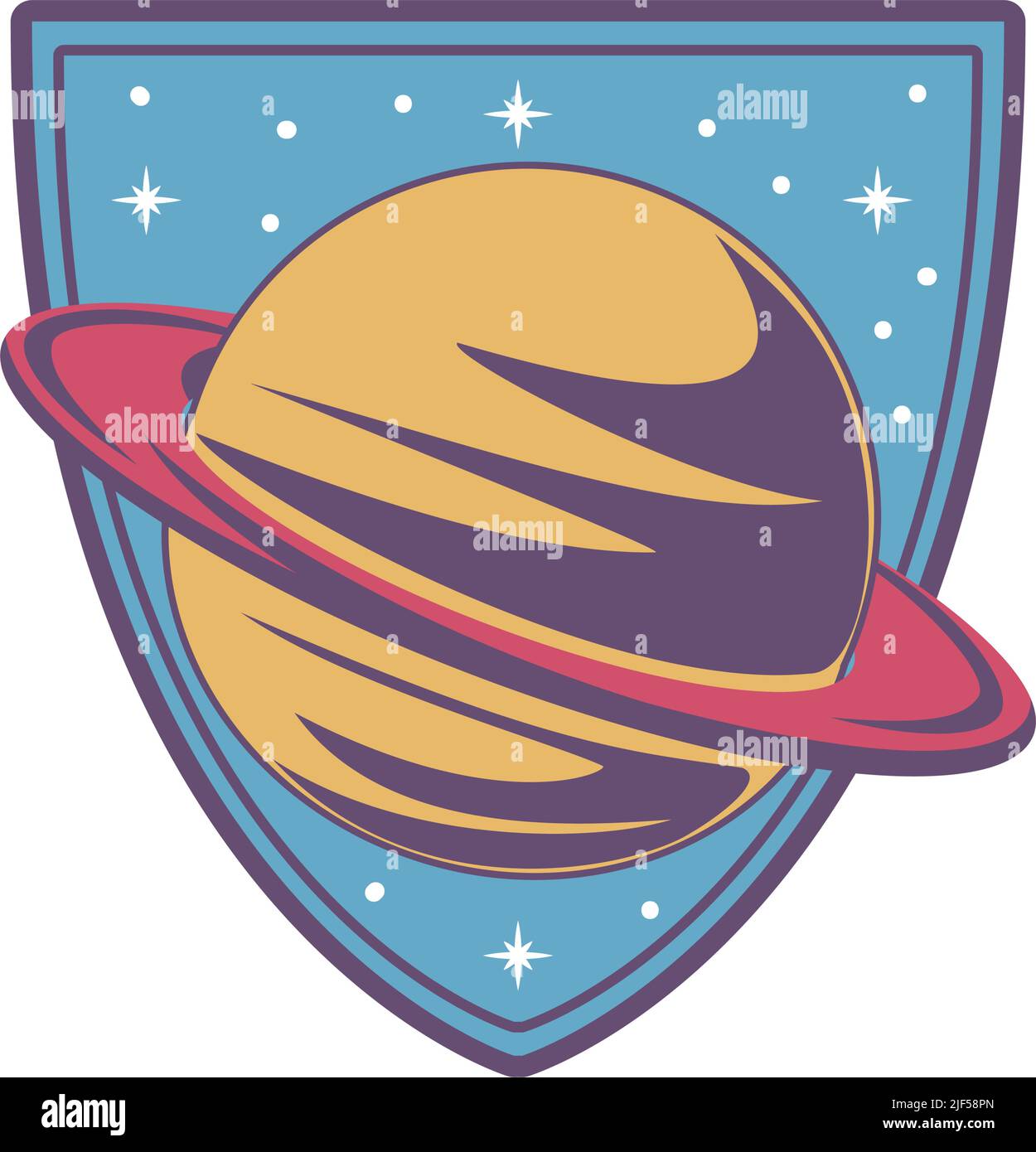 space planet stamp Stock Vector Image & Art - Alamy