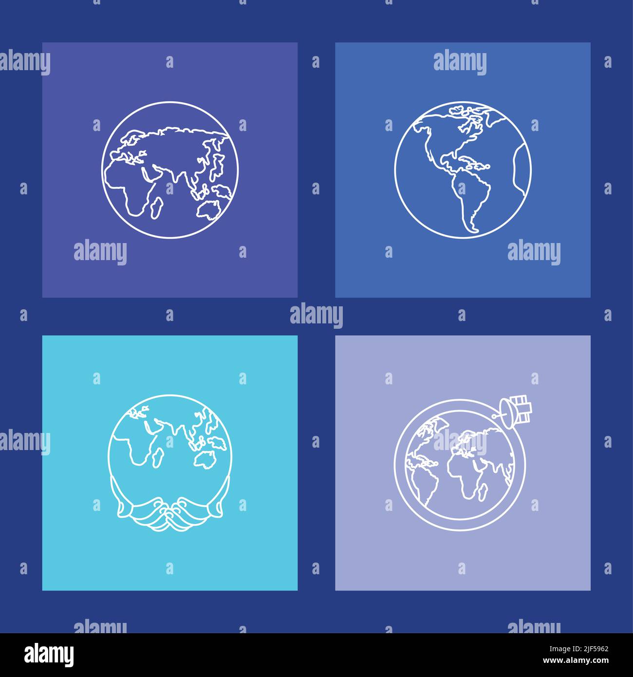 icons world map Stock Vector Image & Art - Alamy