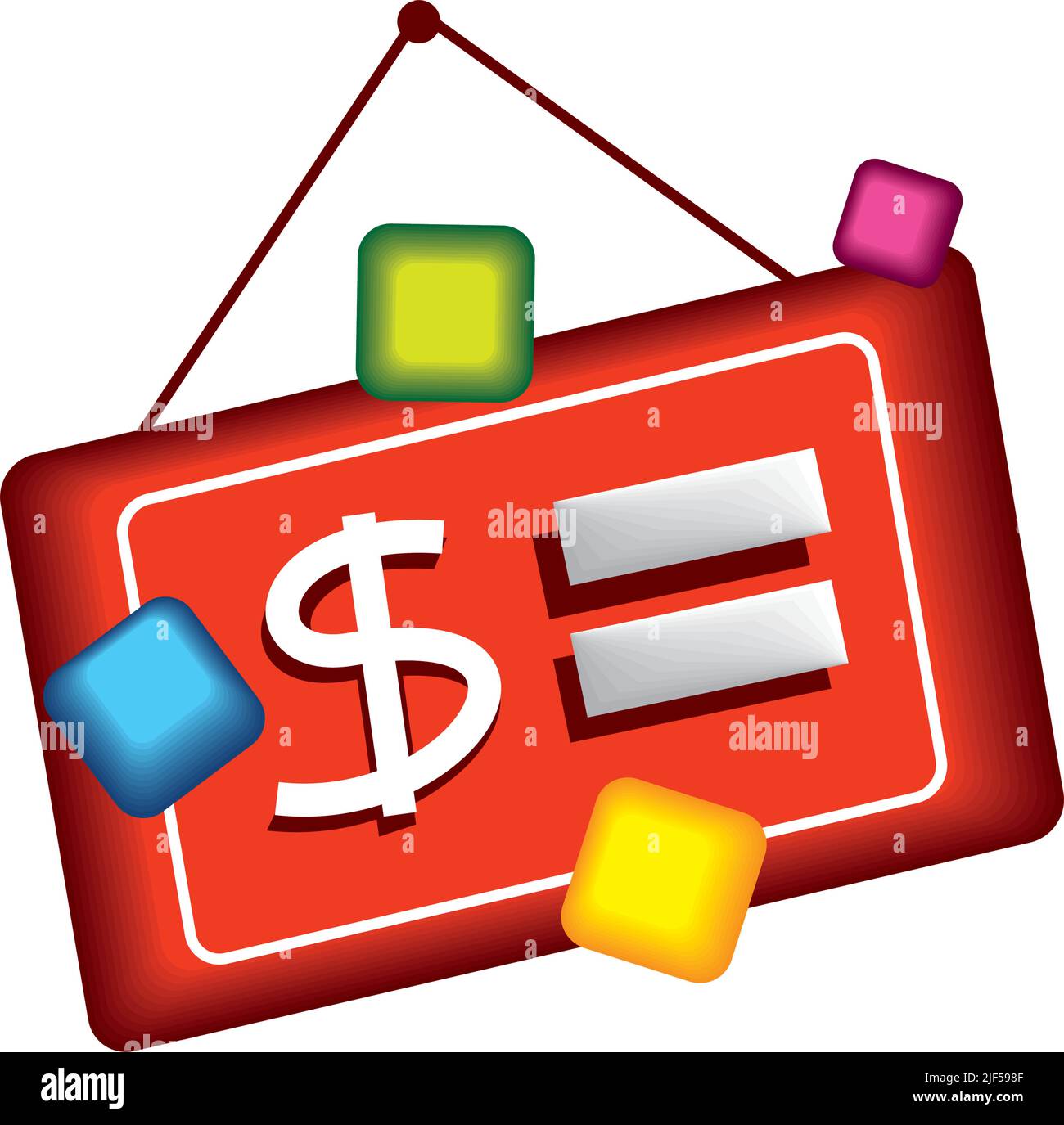 hanging sale sign Stock Vector Image & Art - Alamy