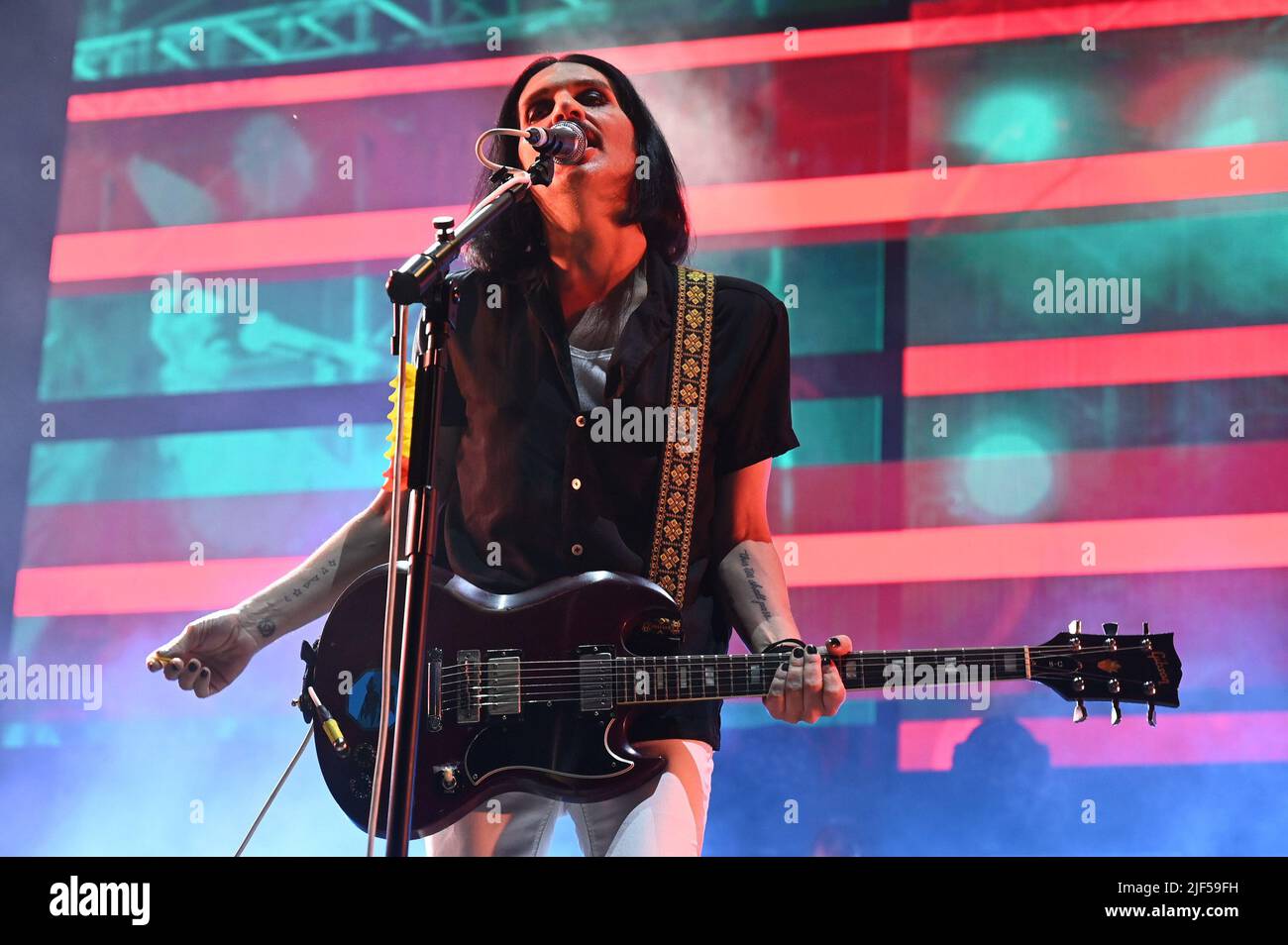 June 29, 2022, Mantova, Italy: Mantova, Italy, Piazza Sordello, June 29 ...