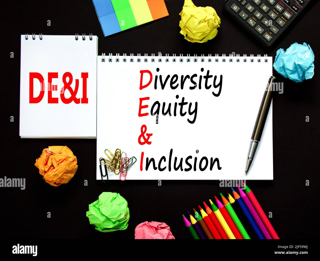 DEI, Diversity equity and inclusion symbol. Concept words DEI diversity equity and inclusion on ...