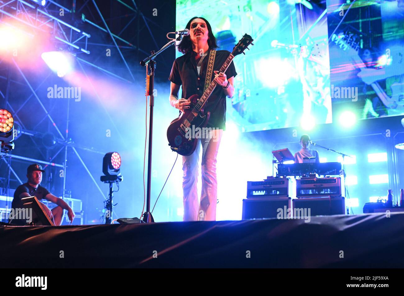 June 29, 2022, Mantova, Italy: Mantova, Italy, Piazza Sordello, June 29 ...