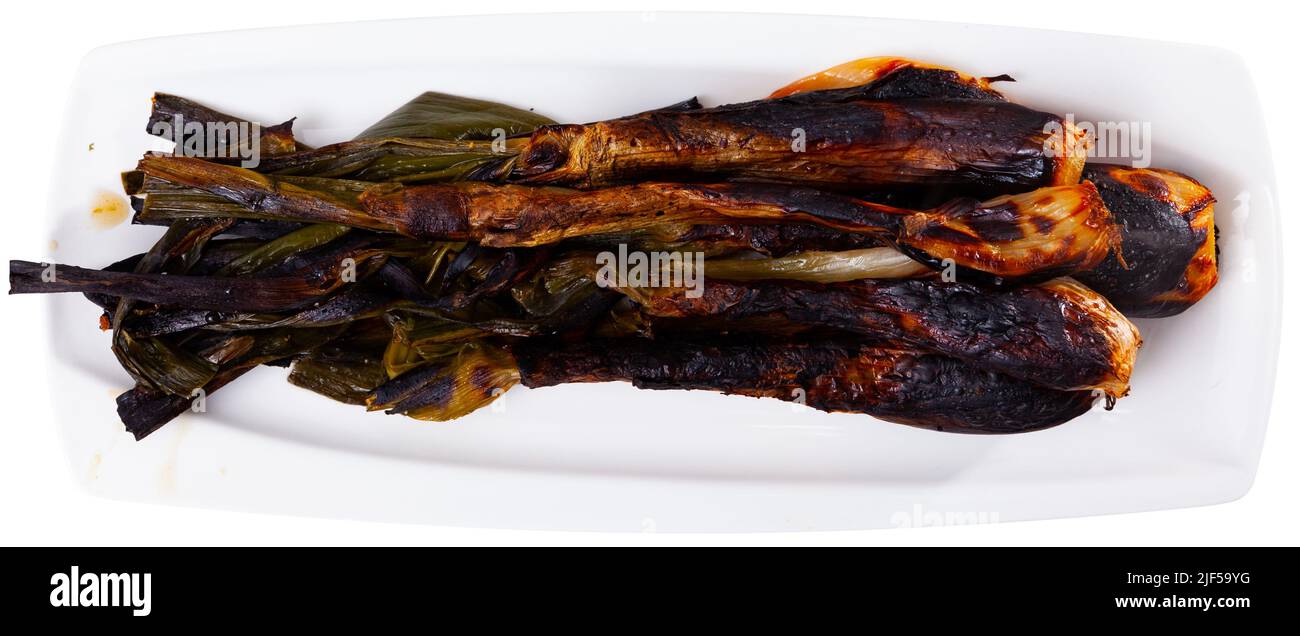 Food calcot hi-res stock photography and images - Alamy
