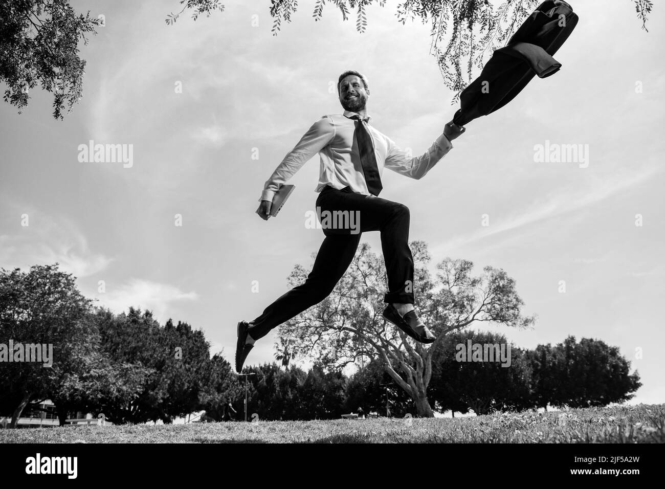 Running business man. Conceot of competition with running businessman ...