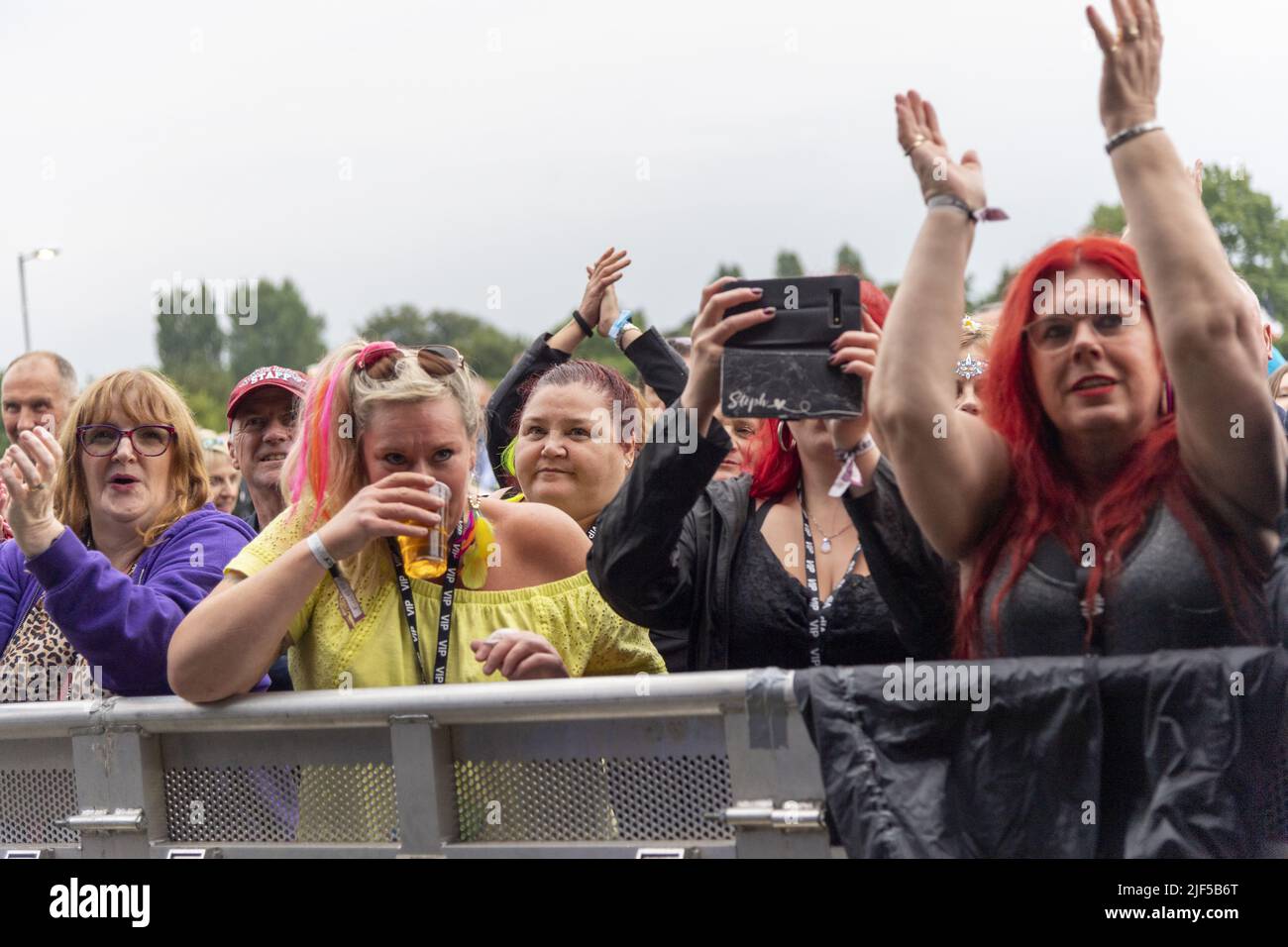 Performers on stage during Solihull Summer Festival 2021 Featuring ...