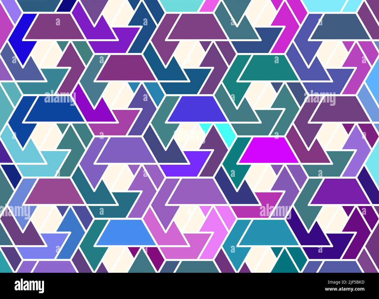 abstract green purple hexagon pattern, geometric polygon texture ...