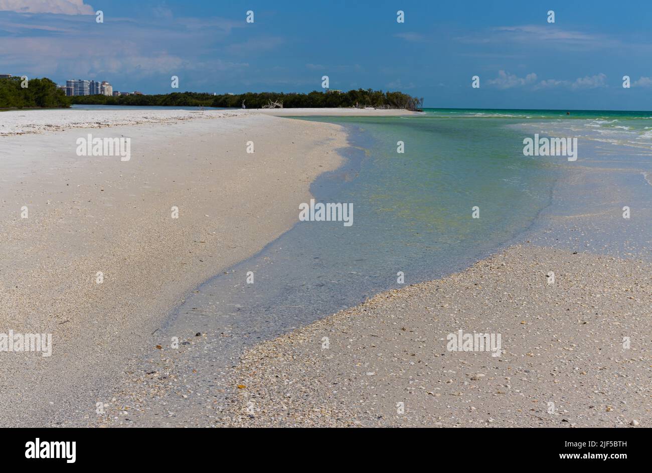 The Cut Between Sand Dollar Spit and Tigertail Beach, Marco Island ...