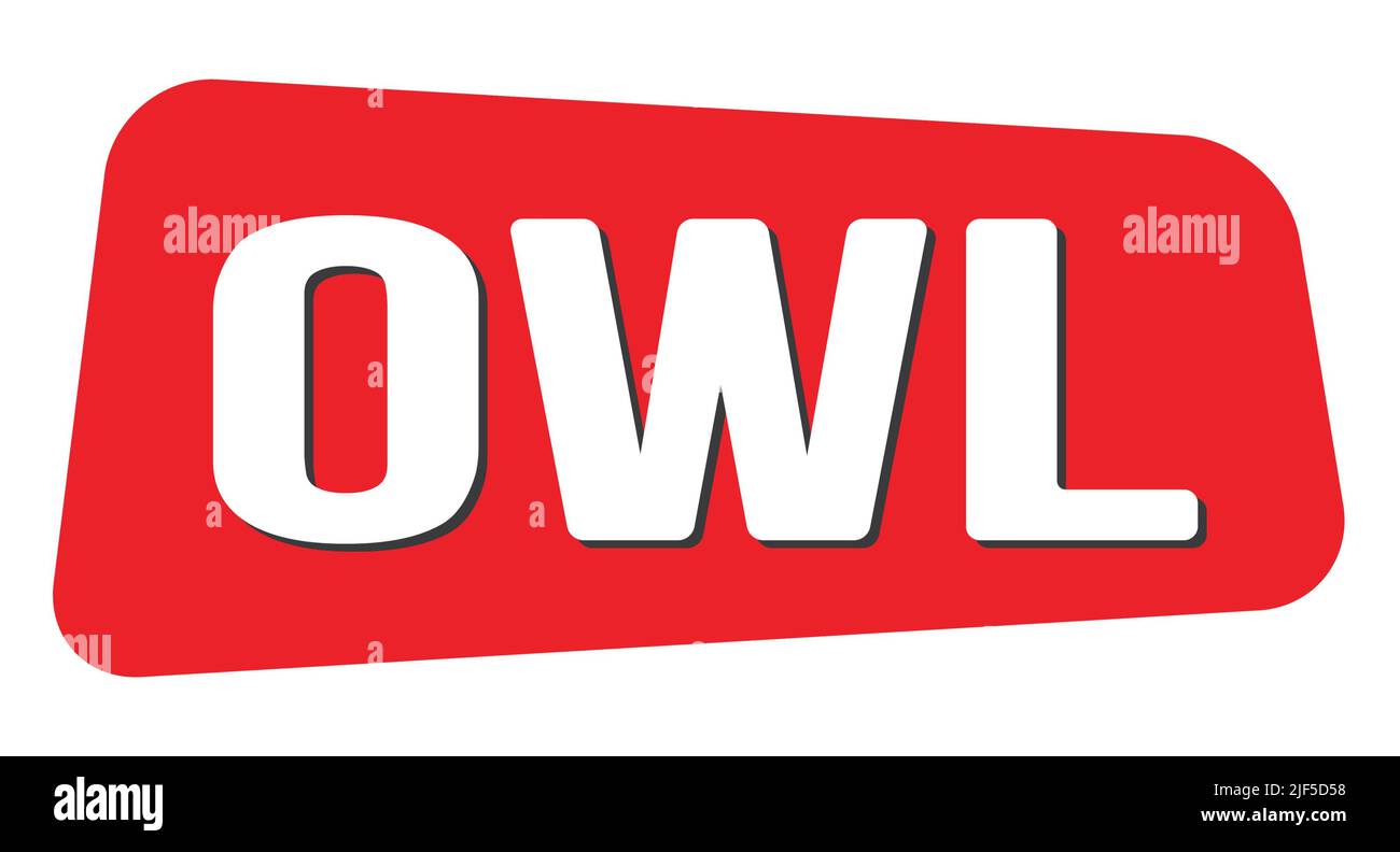 Red owl sign hi-res stock photography and images - Alamy