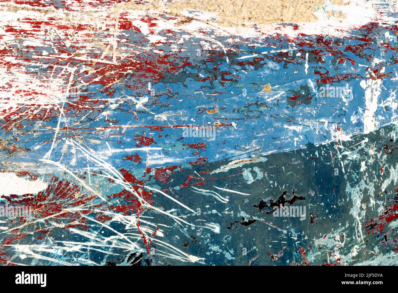 Close-up of a weathered boat hull Stock Photo - Alamy