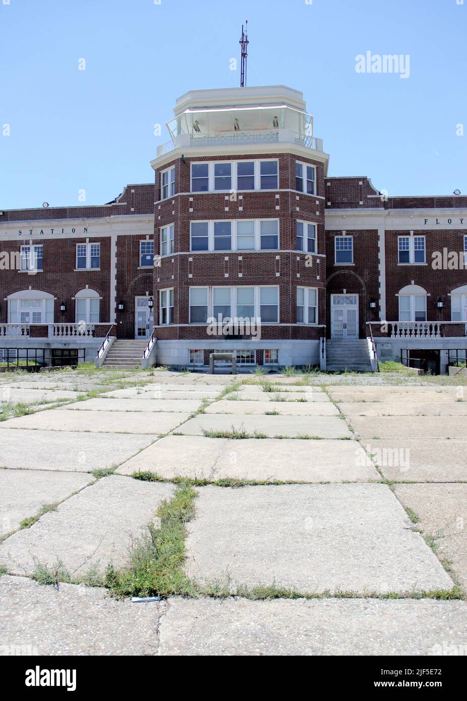 Floyd Bennett Field, Art Deco building of former main terminal and ...
