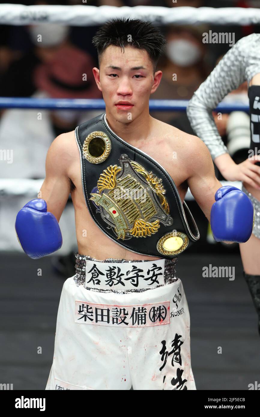 Tokyo, Japan. 29th June, 2022. Yasuhiro Kanzaki Boxing : Japan Youth ...