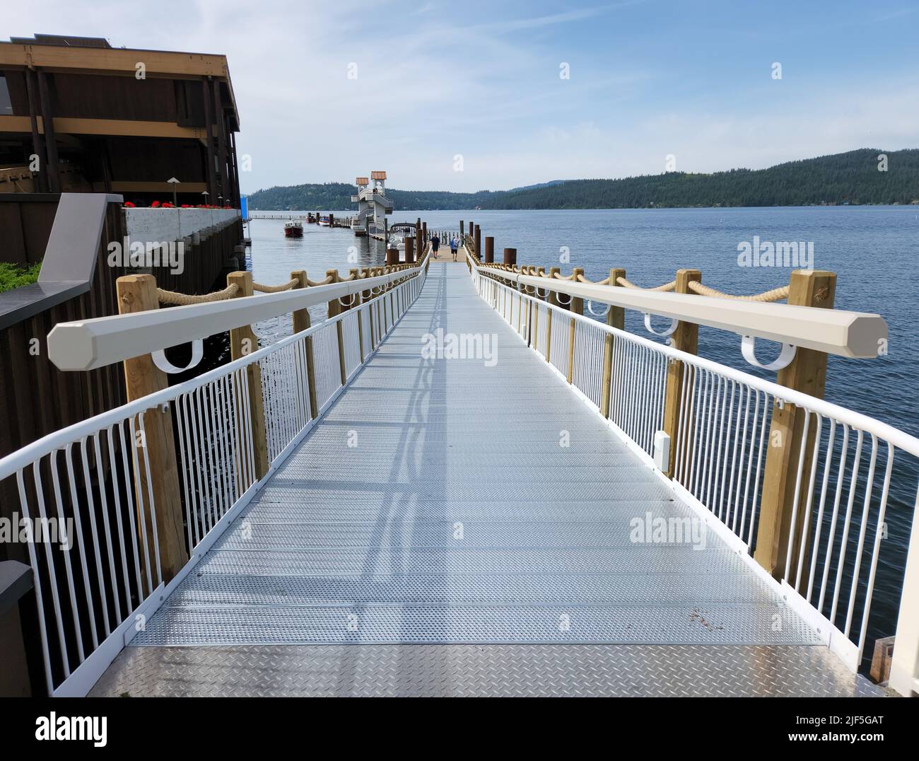 Coeur d'Alene, Idaho - June 17, 2022 - Coeur d'Alene Resort Floating ...
