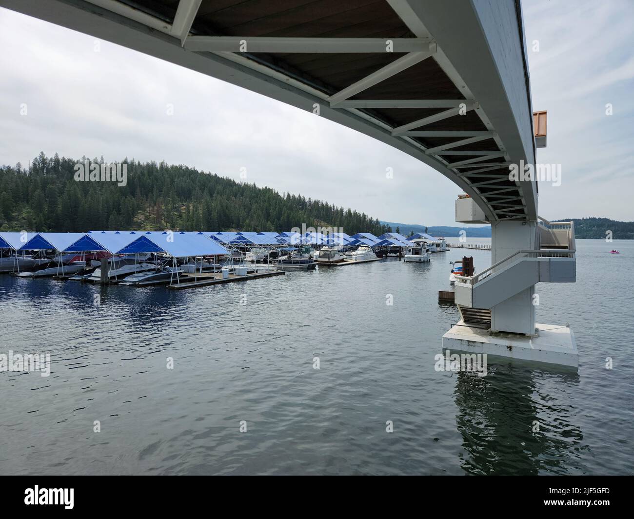Coeur d'Alene, Idaho - June 17, 2022 - Coeur d'Alene Resort Floating ...
