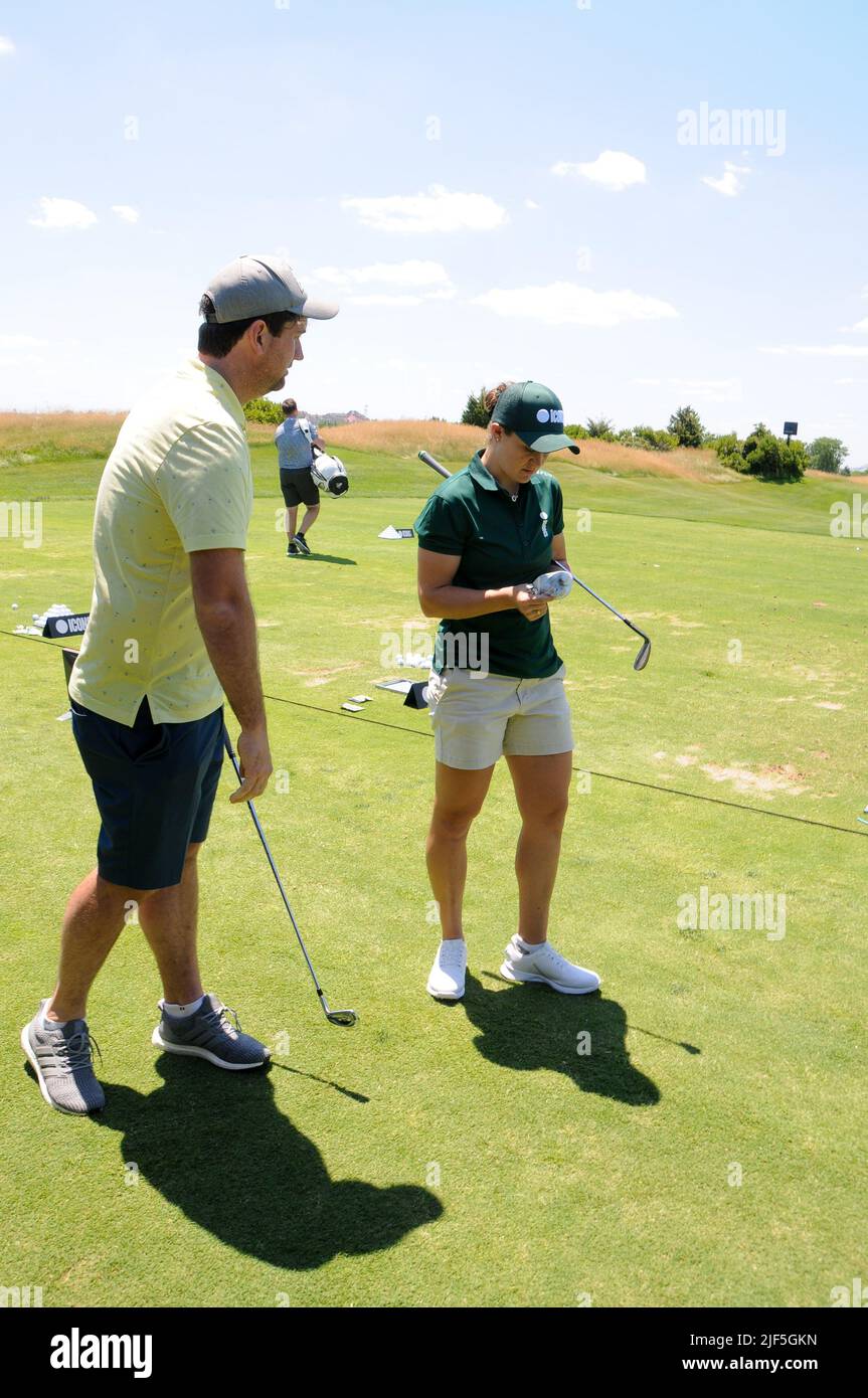 Ash barty golf hi-res stock photography and images - Alamy