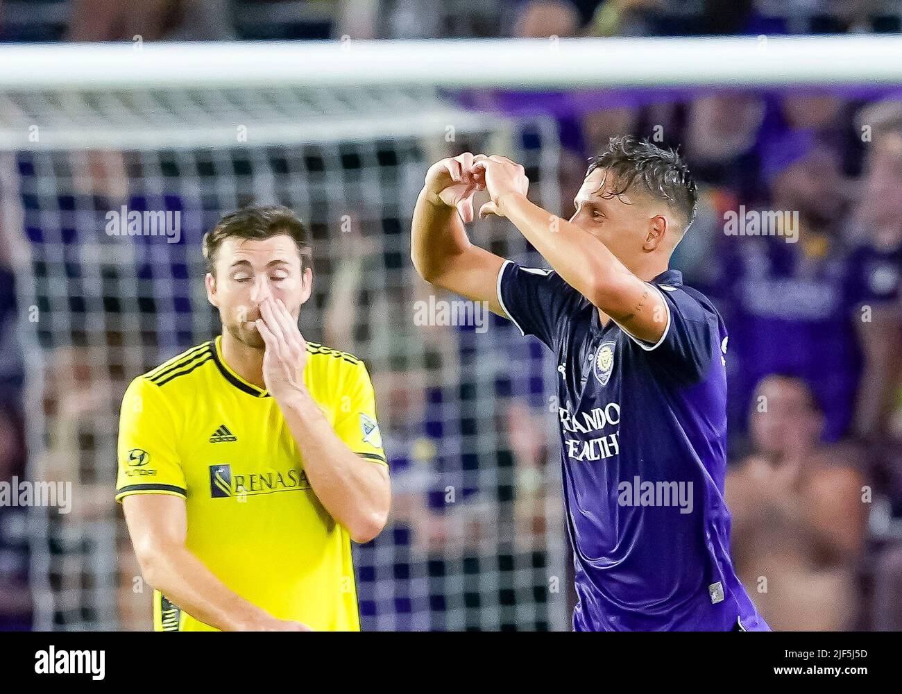 ORLANDO, FL - JUNE 29: Orlando City defender Rodrigo Schlegel (15 ...