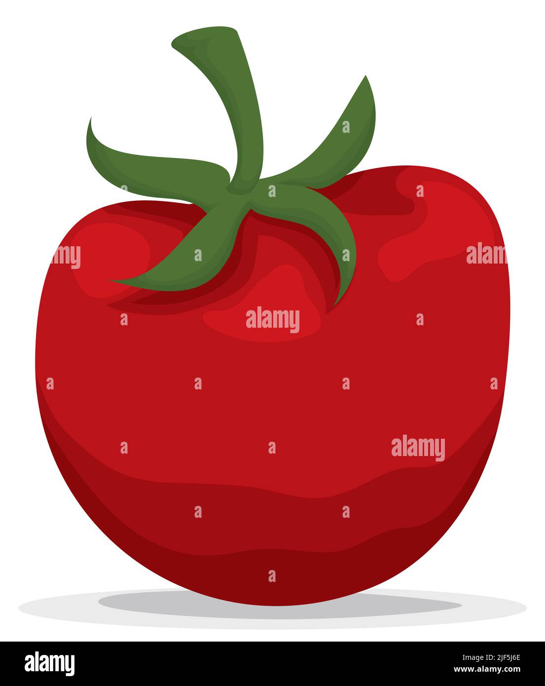 Cartoon green tomato hi-res stock photography and images - Alamy