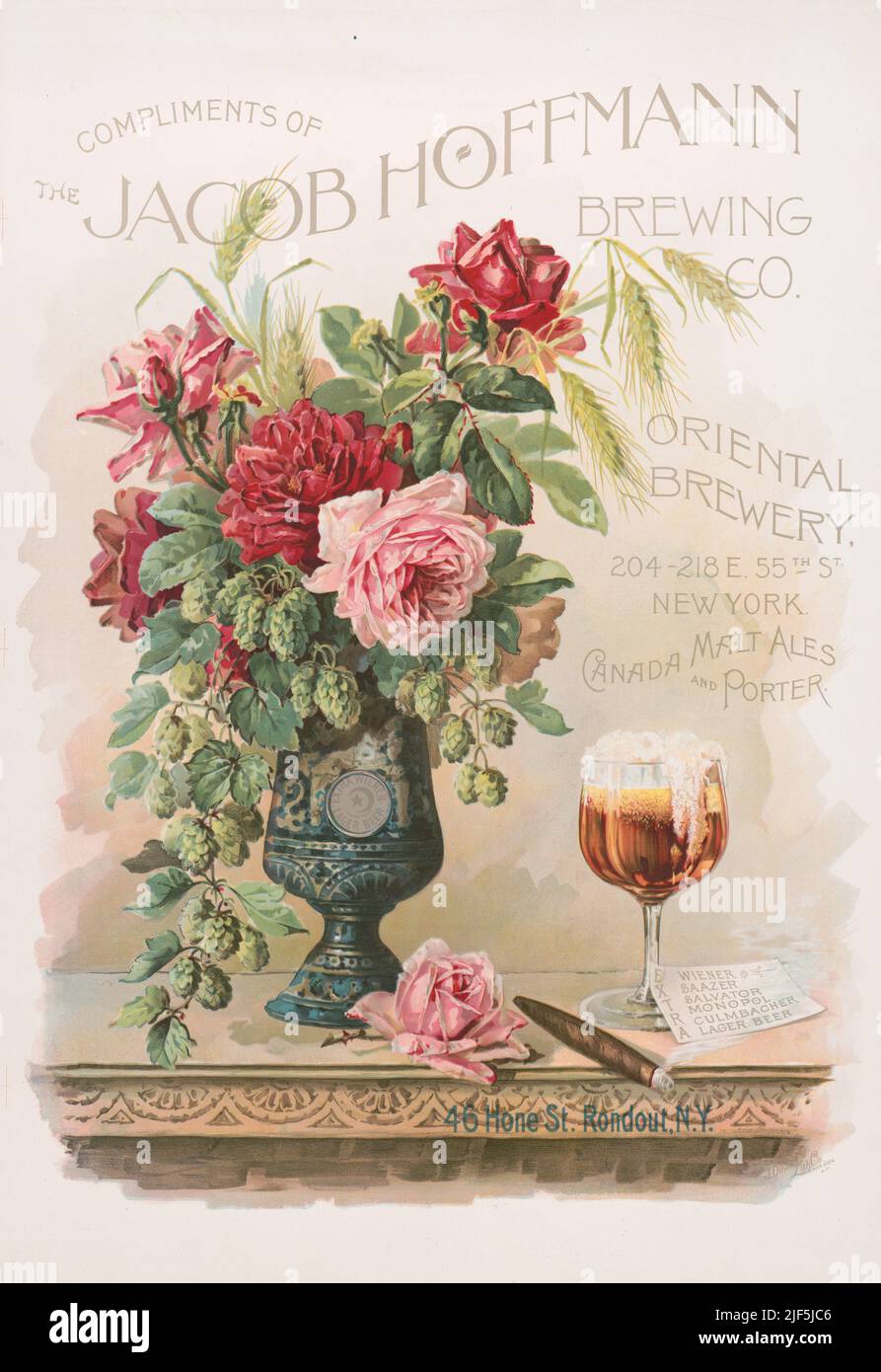 1900s new york alcohol hi-res stock photography and images - Alamy