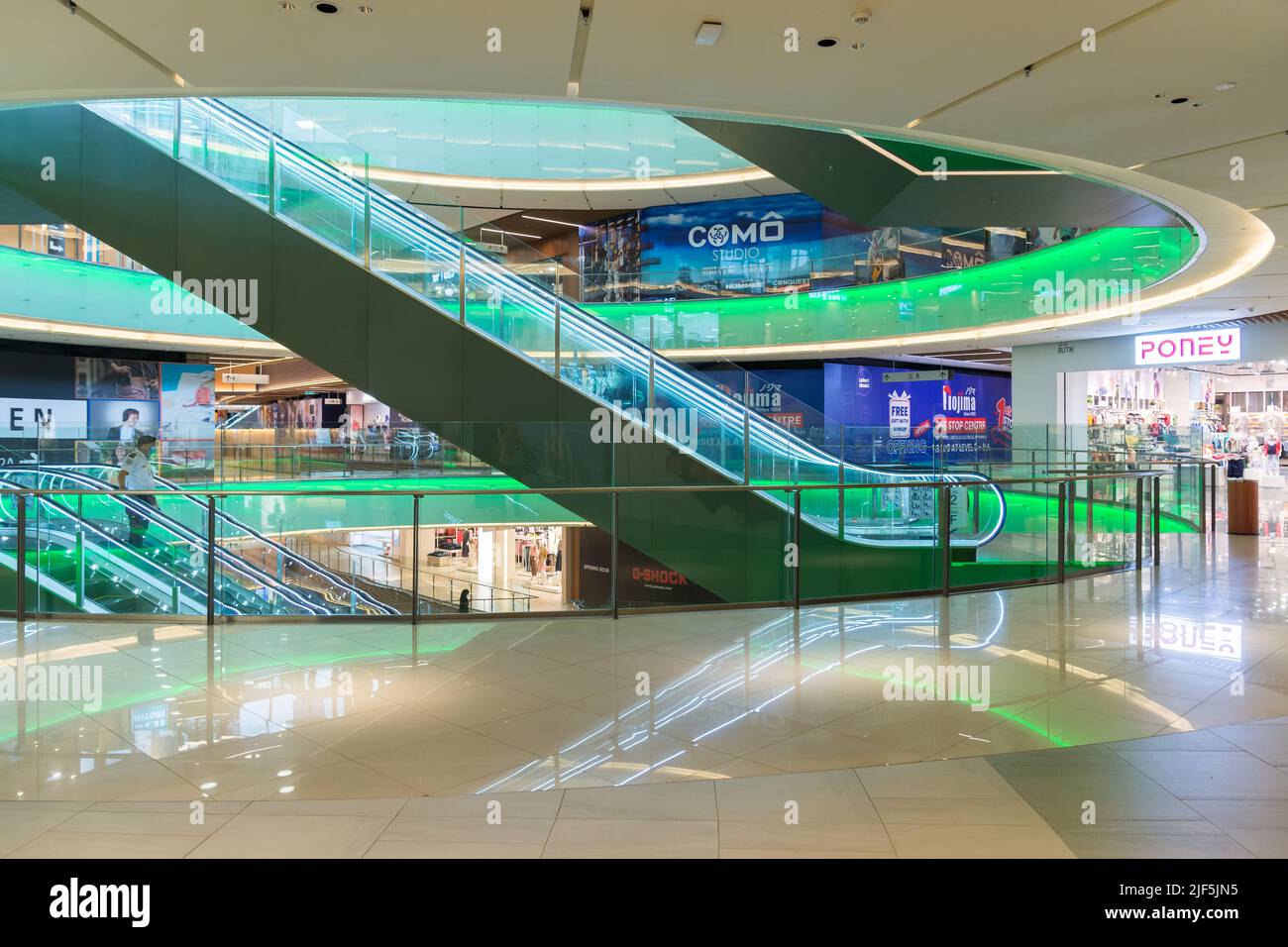 Kuala Lumpur,Malaysia - June 10,2022 : Interior view of the BBCC (LaLaport Bukit Bintang City ...