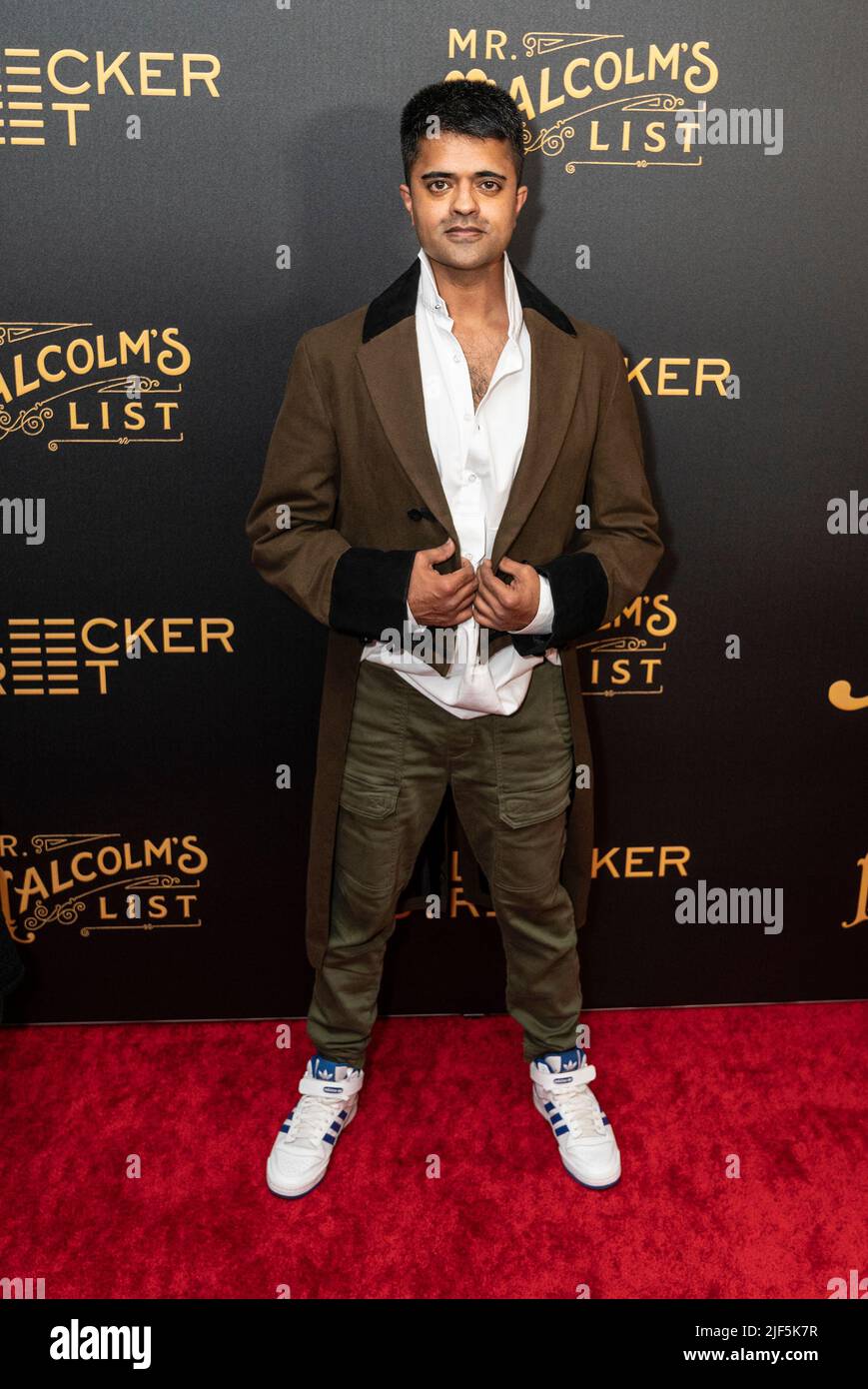New York, USA. 29th June, 2022. Divian Ladwa attends "Mr. Malcolm's ...