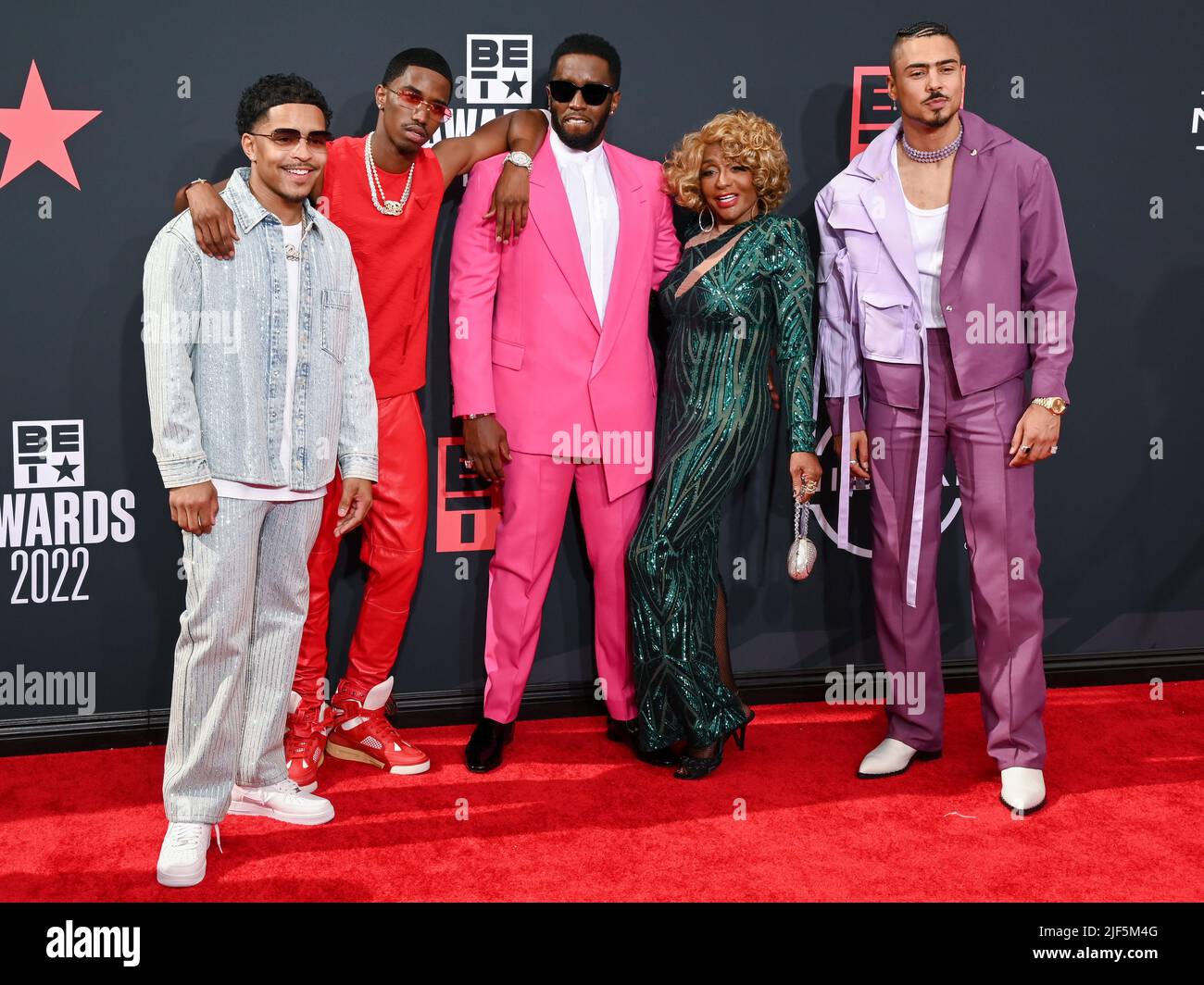 Los Angeles, California, USA. 26th June, 2022. (L-R) Justin Dior Combs ...