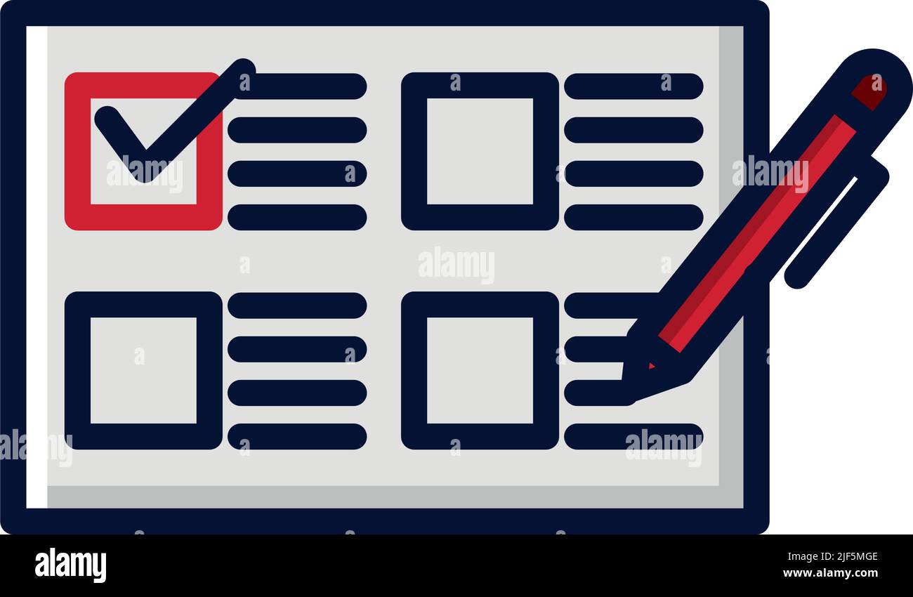 Elections form Cut Out Stock Images & Pictures - Alamy