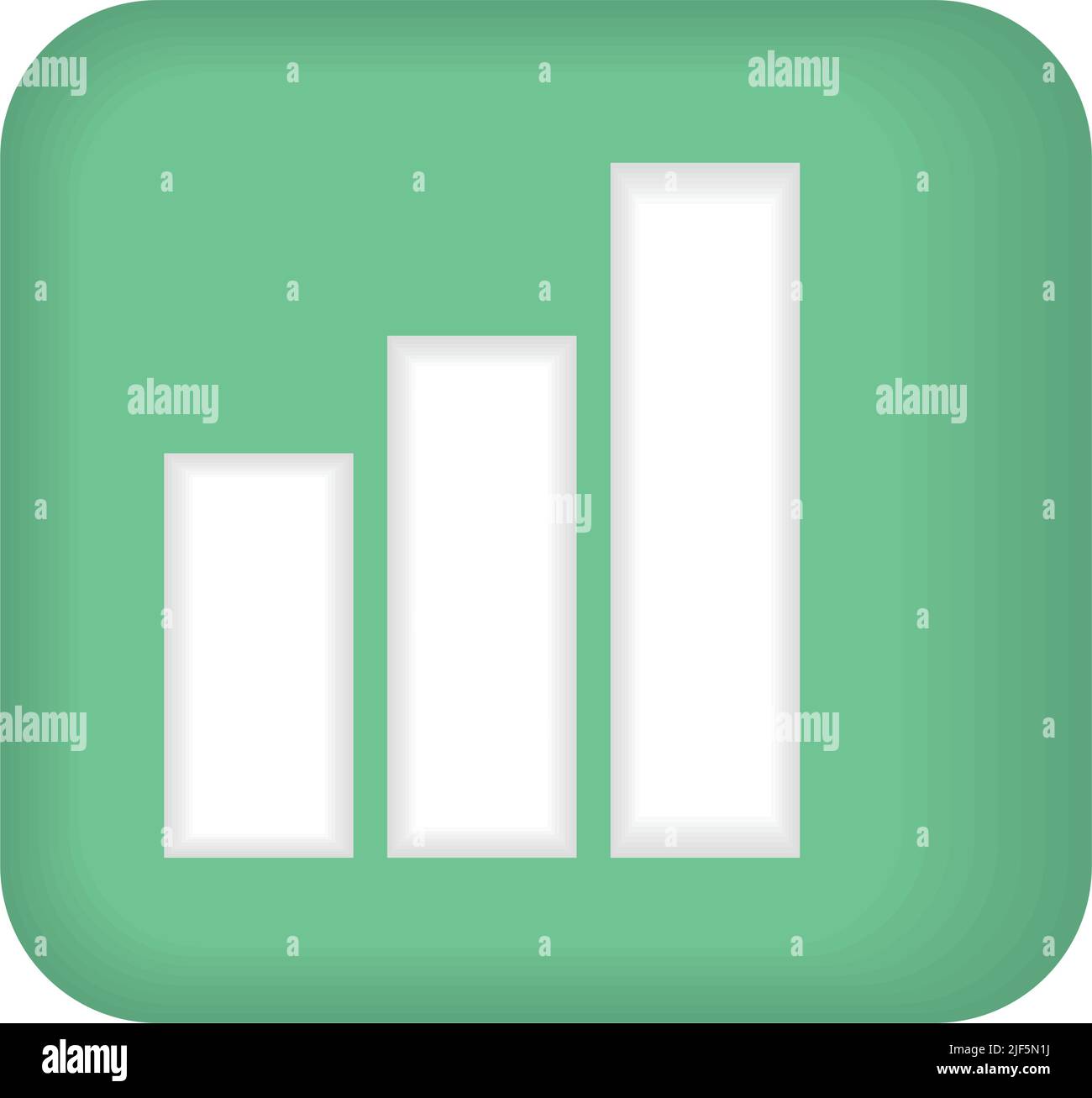 statistic chart button Stock Vector Image & Art - Alamy