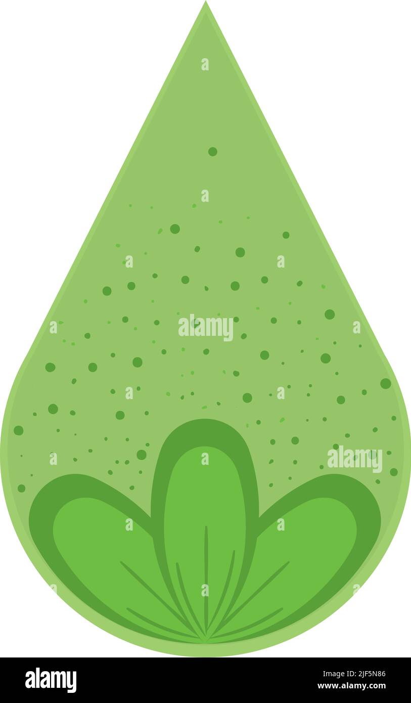eco friendly drop Stock Vector Image & Art - Alamy