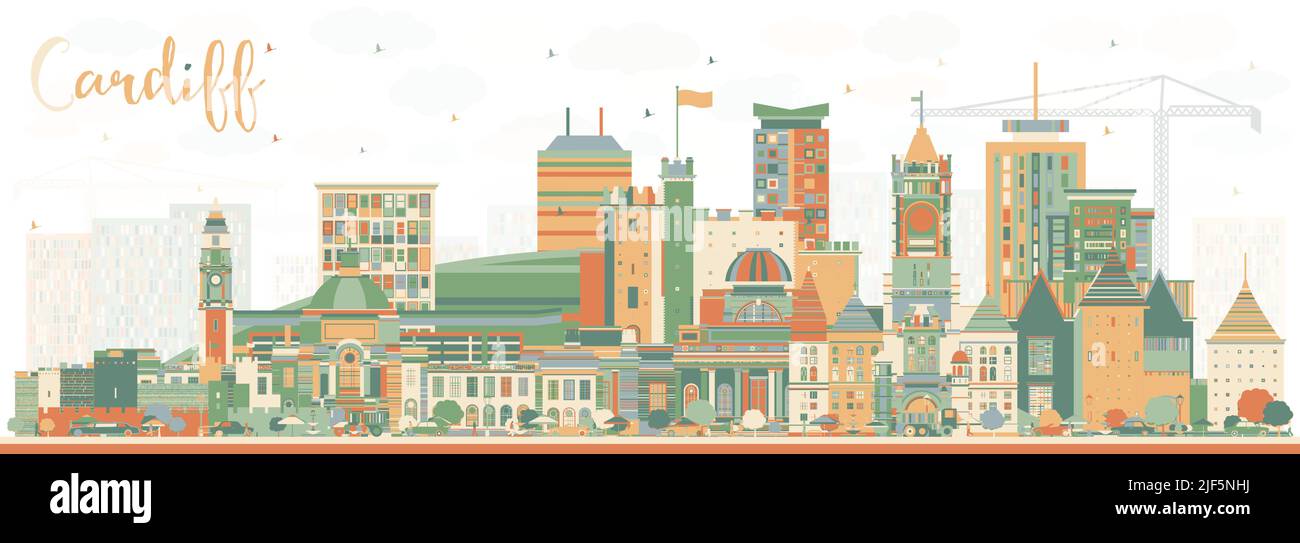 Cardiff castle Stock Vector Images - Alamy